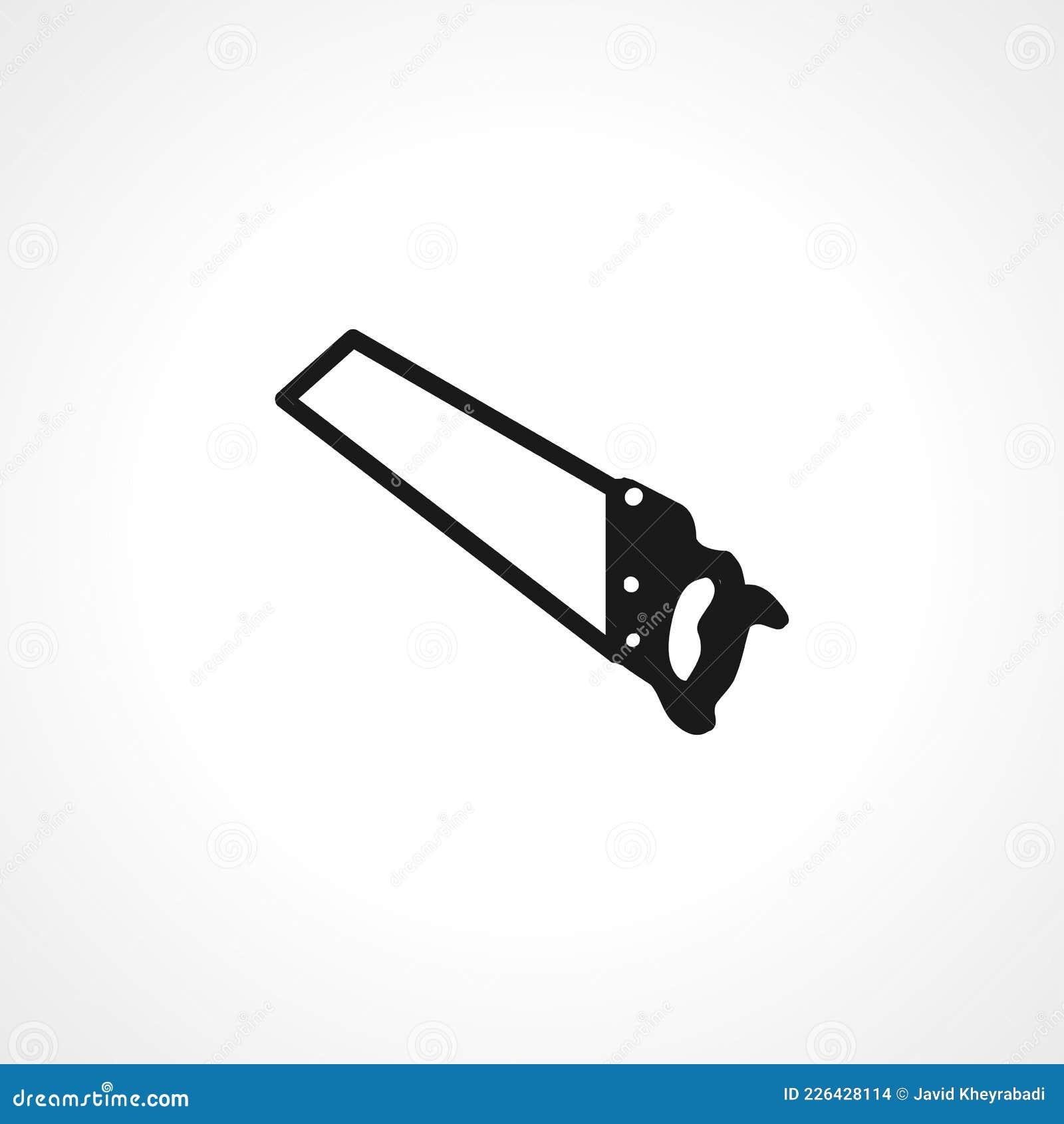 Saw Icon. Saw Vector Icon. Saw Isolated Icon Stock Vector ...