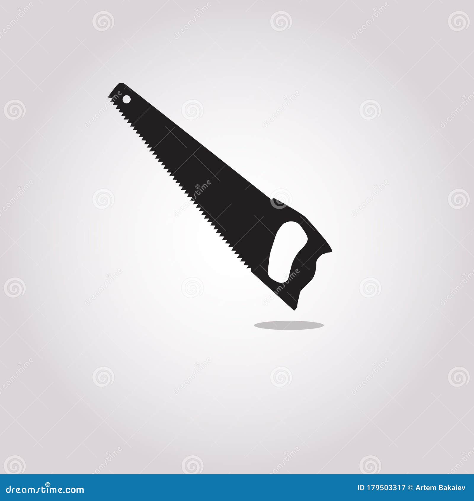 The saw icon. Saw symbol stock illustration. Illustration of clipping ...