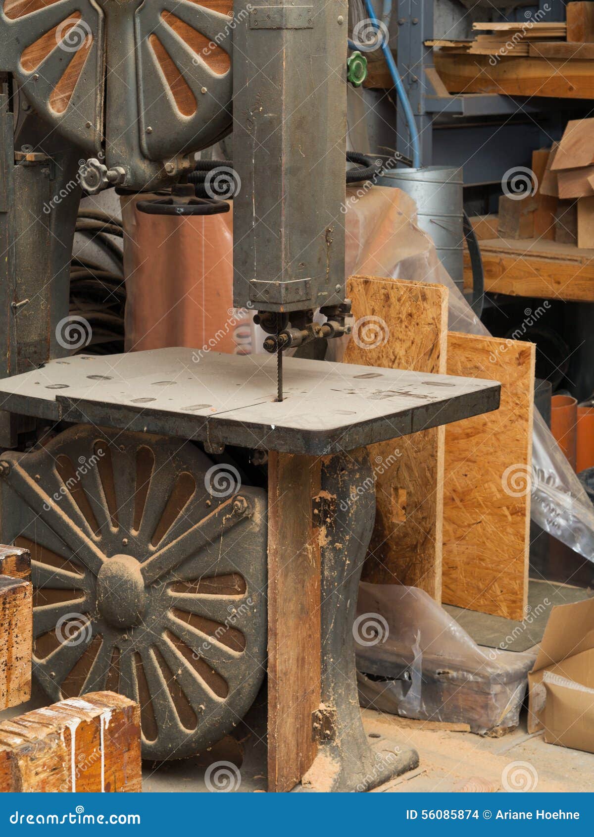 Saw machine stock photo. Image of machine, dangerous - 56085874