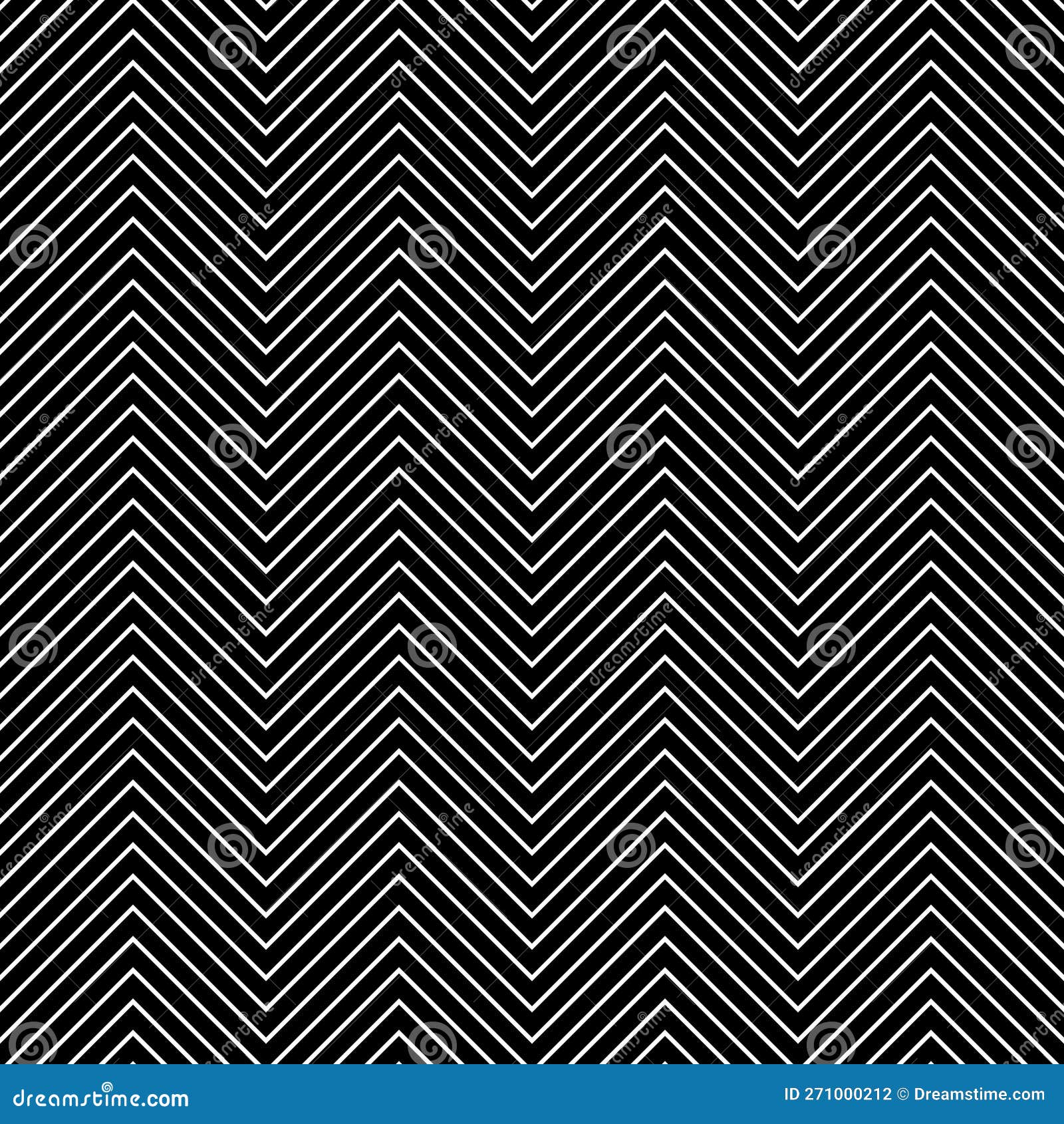 White Zigzag Chevron Lines Fabric Pattern on Black Background Vector. Stock Vector ...
