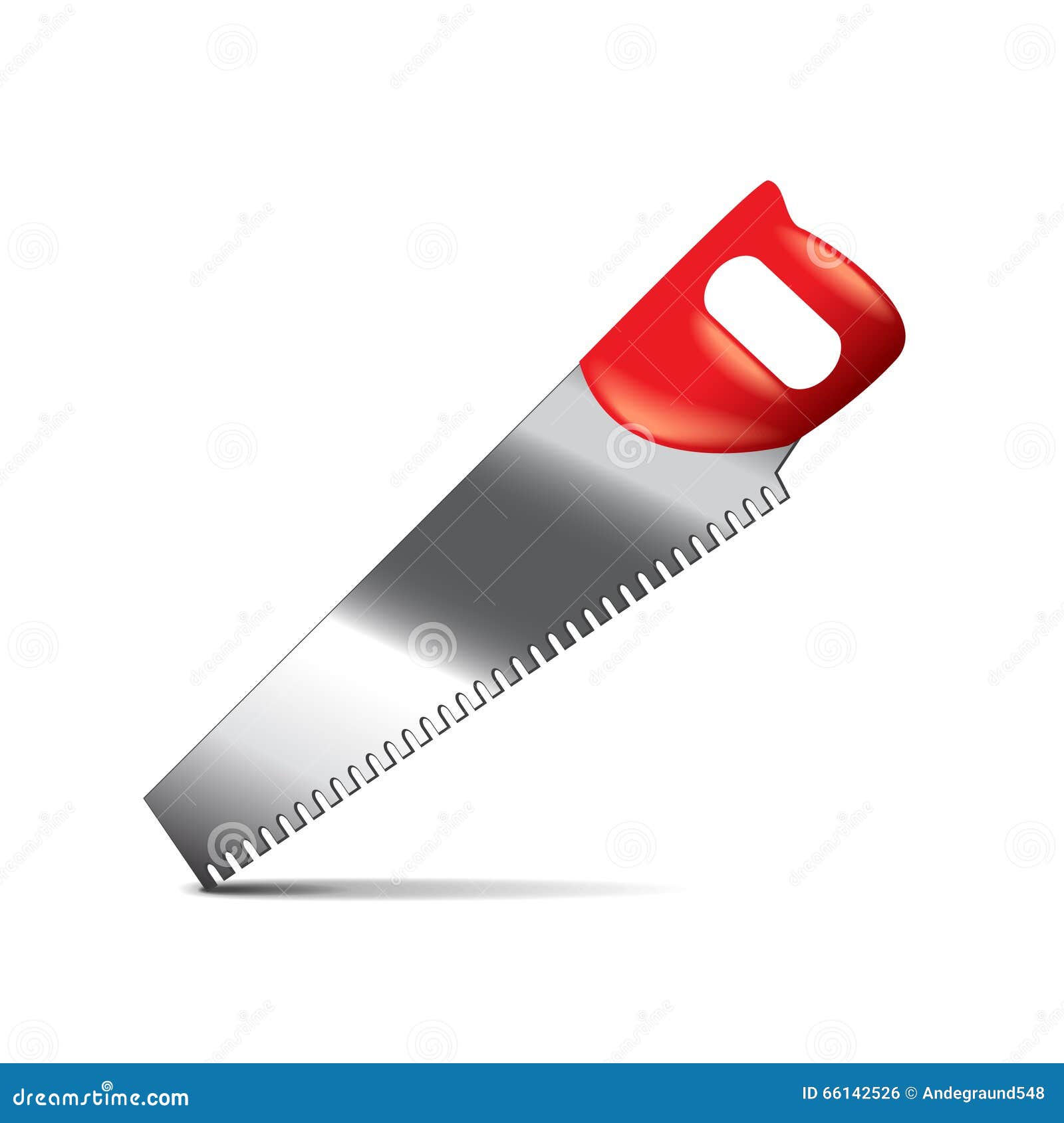 Saw on white vector stock vector. Illustration of sharp - 66142526