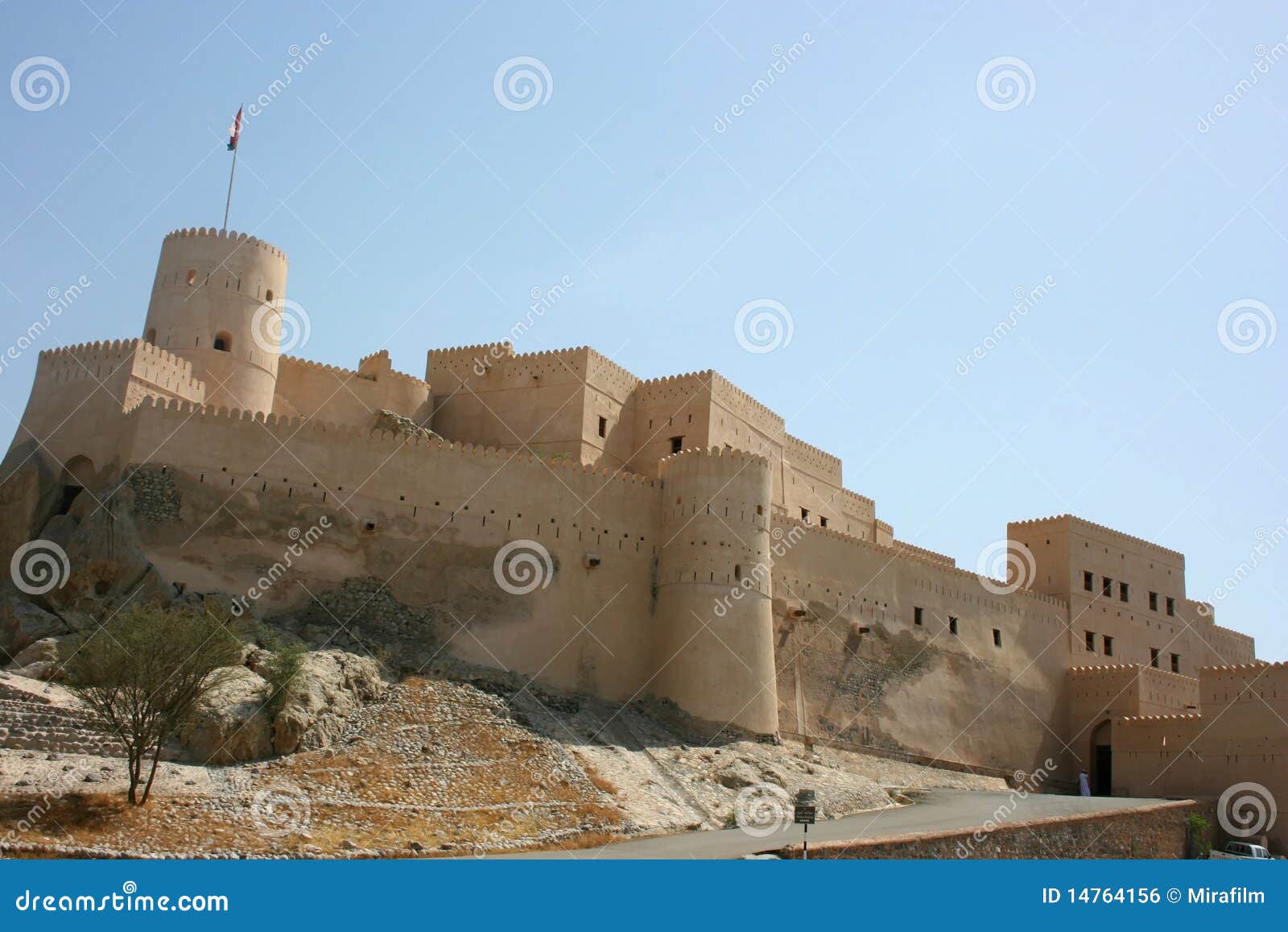 Sawadi Fort stock photo. Image of sawadi, medieval, tower - 14764156