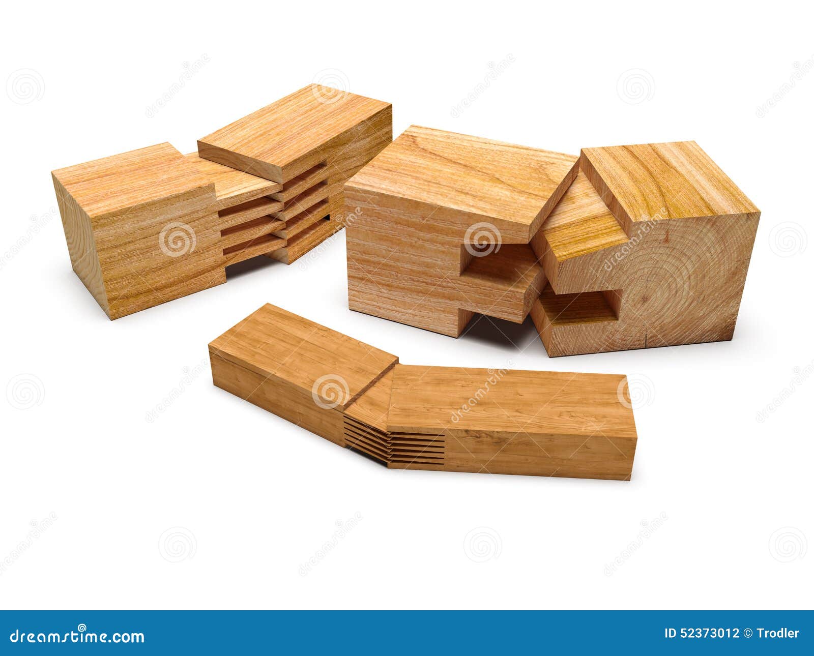 Sawed Wood Profile. Isolated Stock Photo - Image of industrial ...