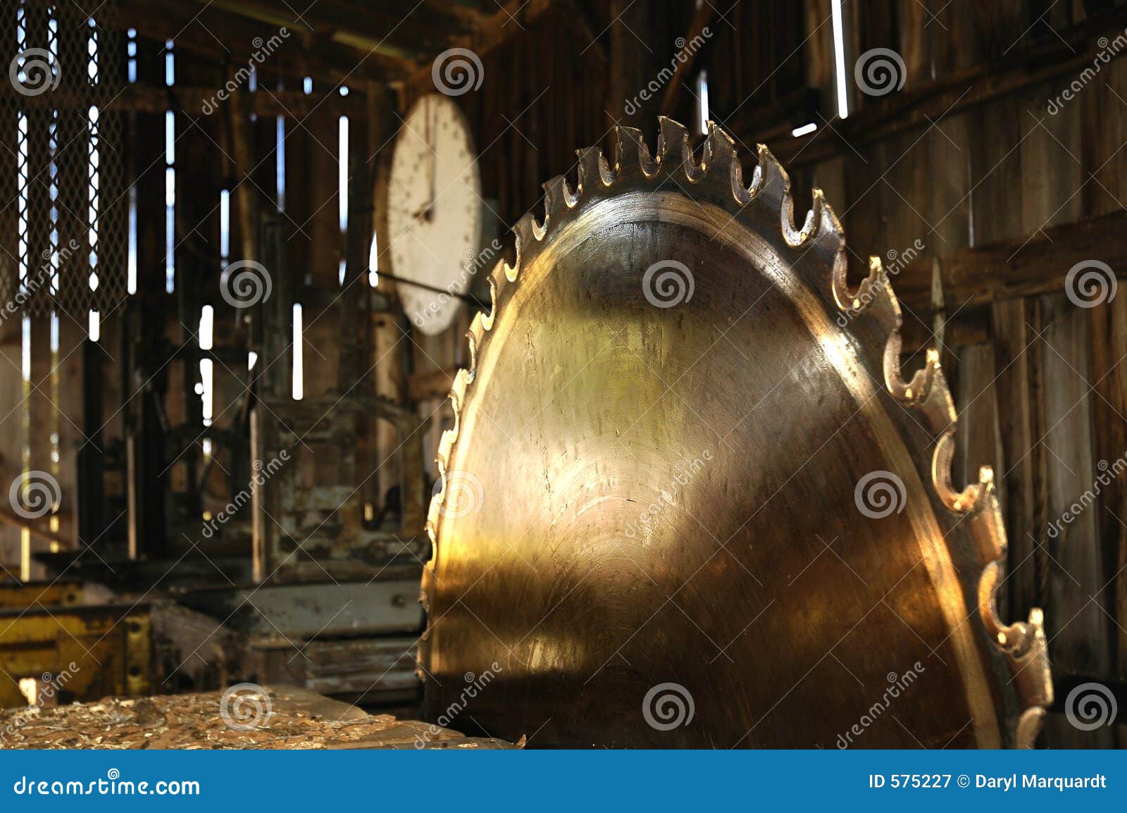 Sawmill stock image. Image of lumberyard, circular, machine - 575227
