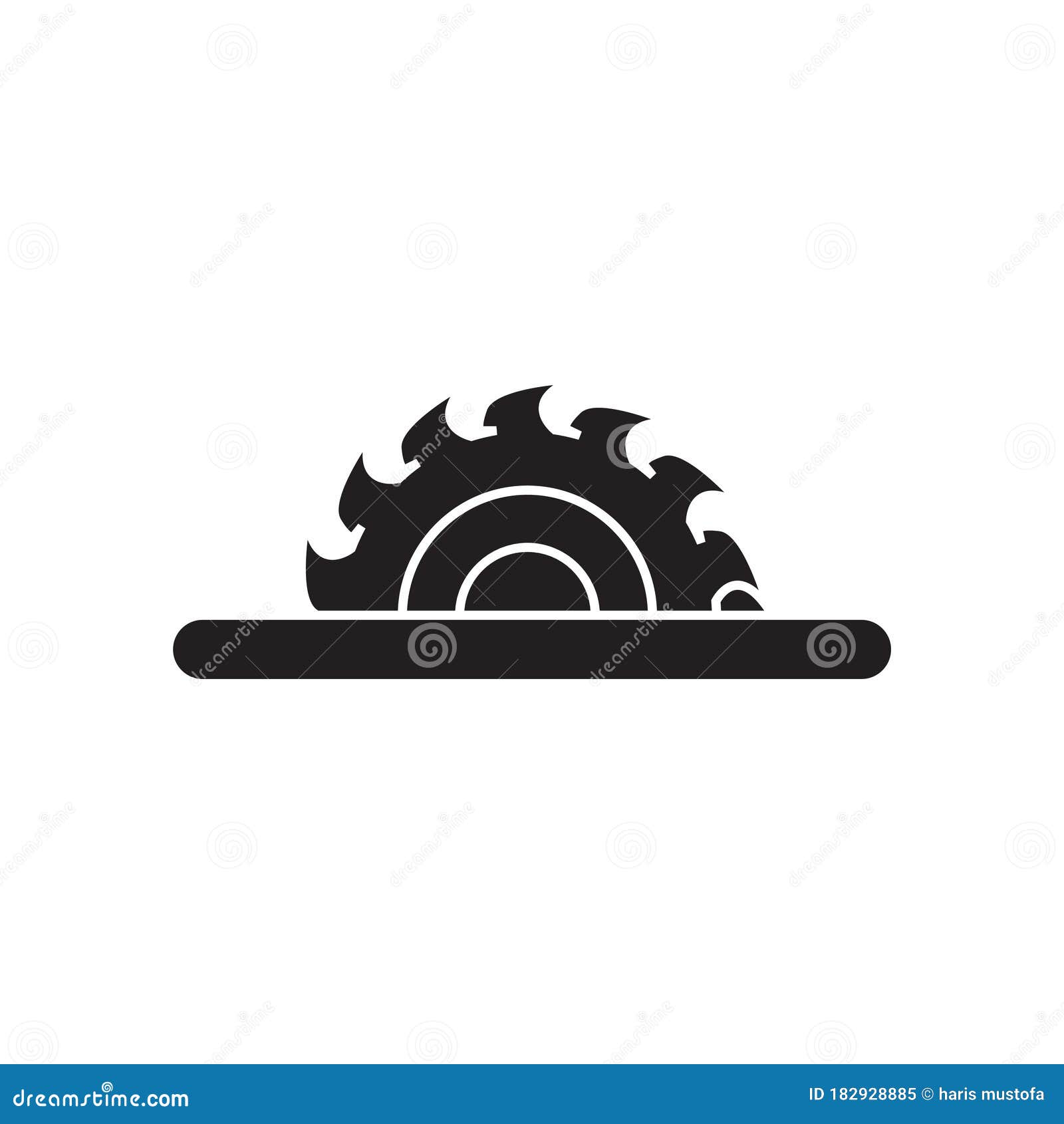 Sawmill Icon Design Template Vector Isolated Stock Illustration ...