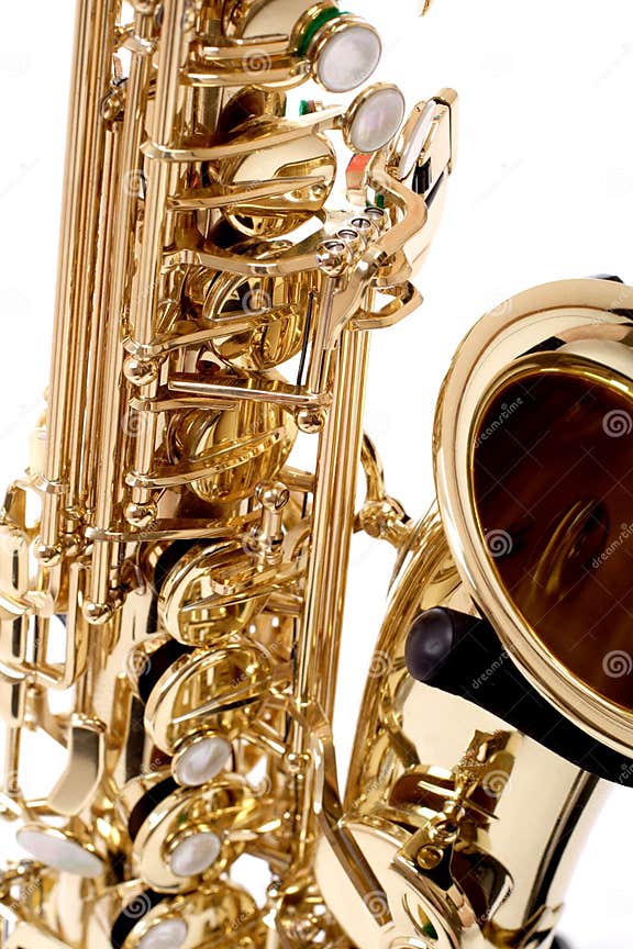 Sax closeup stock image. Image of reeds, musicians, color - 2325343