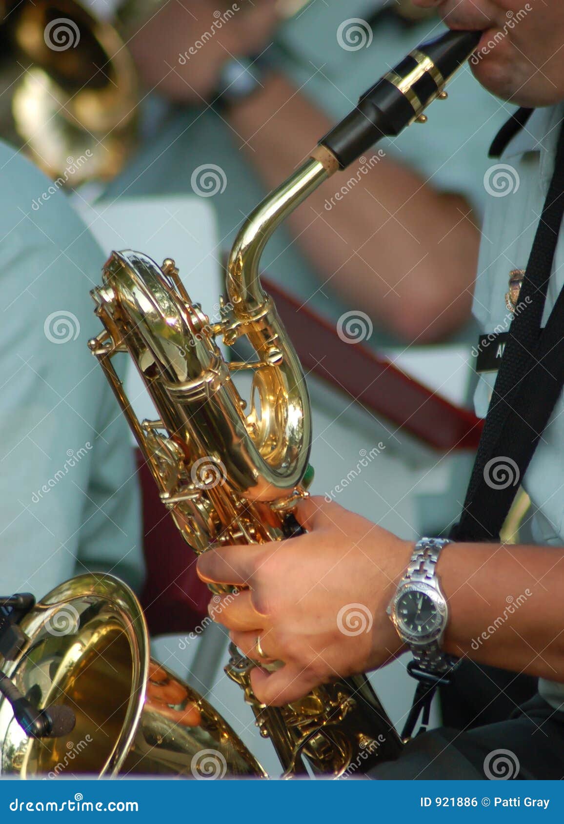 Sax Man stock photo. Image of blow, reed, melody, metal - 921886