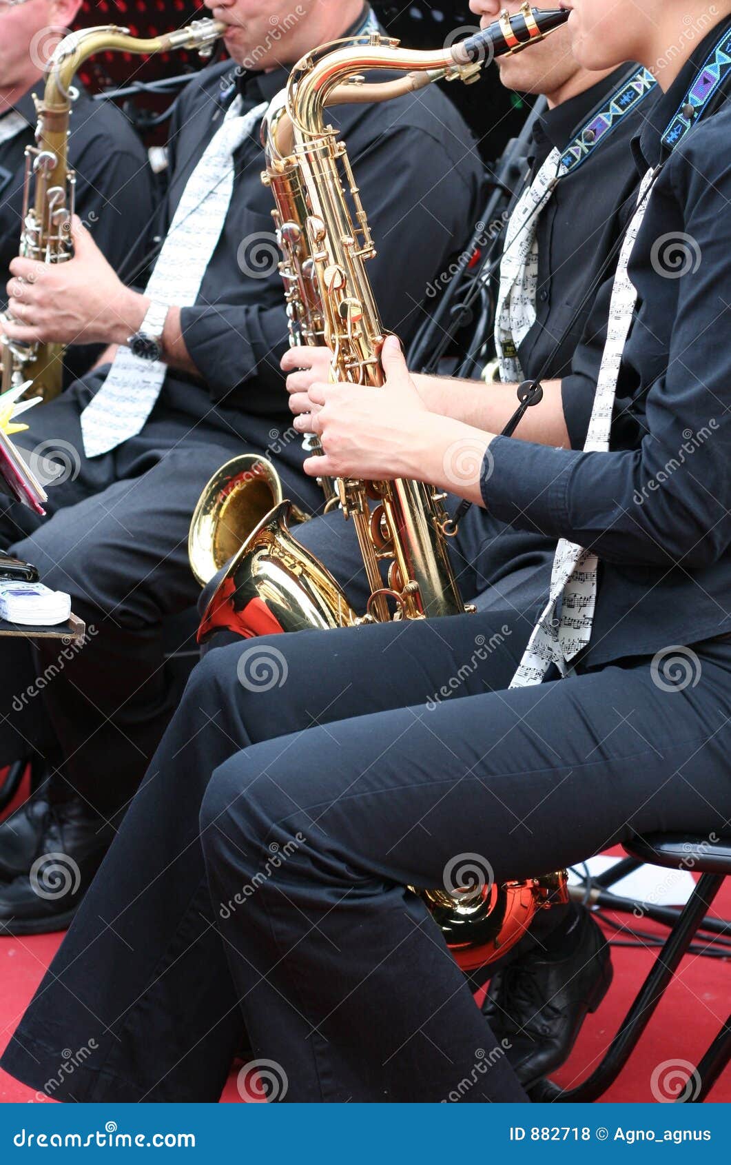 Sax player stock photo. Image of instrument, macro, band - 882718