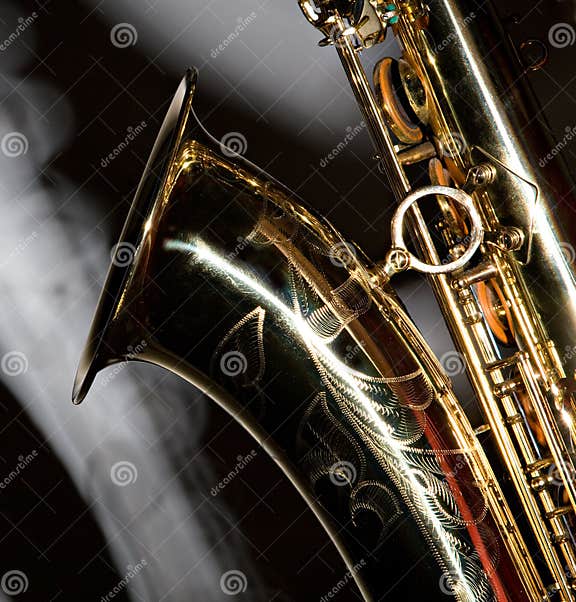 Sax with Shadow stock image. Image of color, band, cool - 5147543