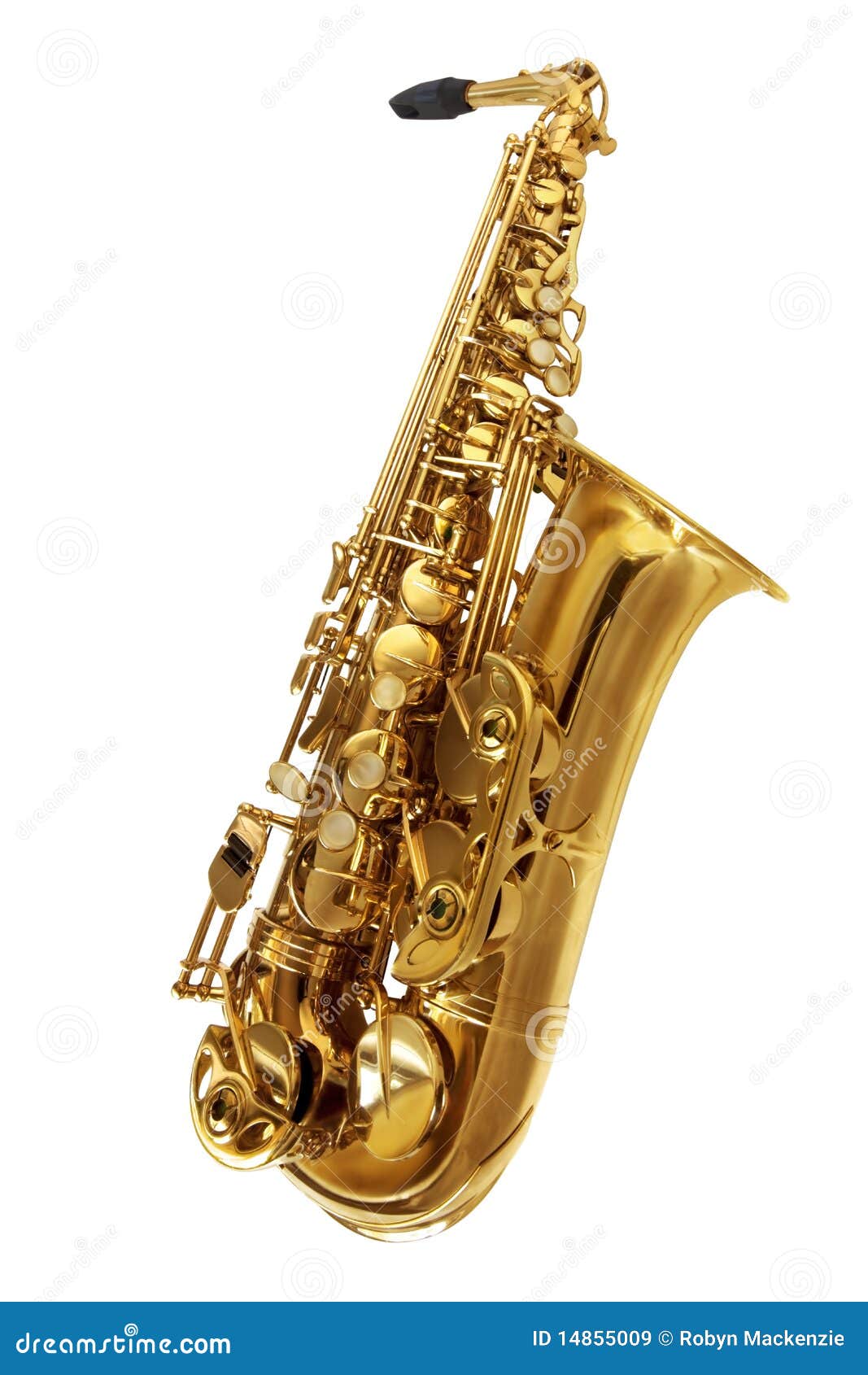 Saxaphone stock image. Image of music, musical, shiny - 14855009