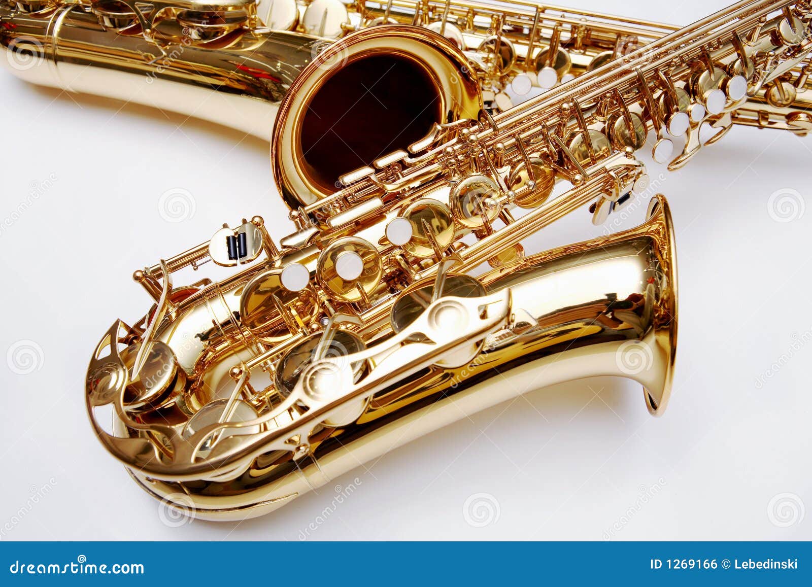 Saxofone foto de stock. Imagem de teclas, faixa, chifre - 1269166