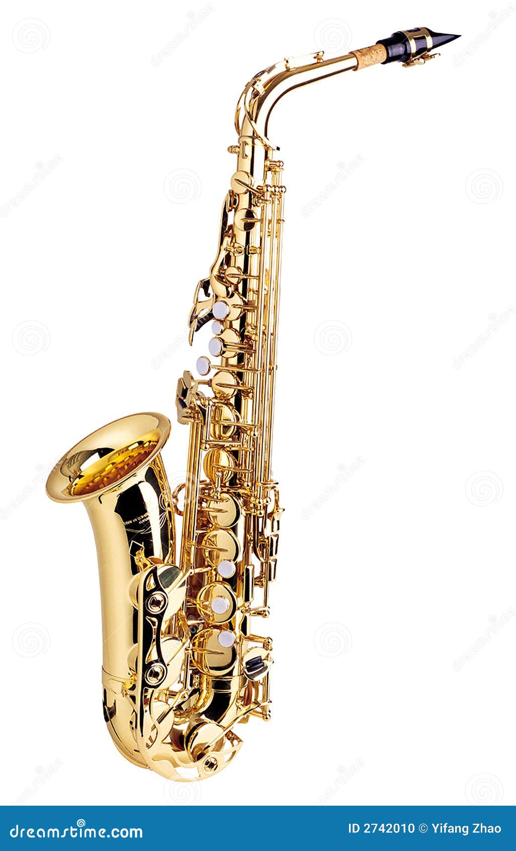 Saxofone foto de stock. Imagem de saxofone, instrumento - 2742010