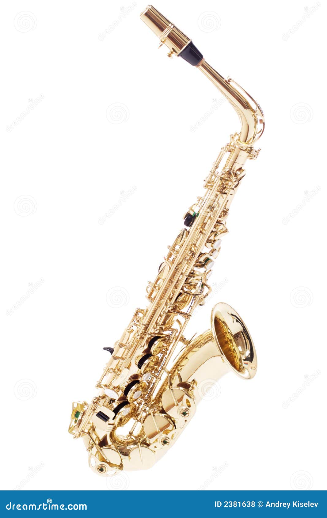 Saxofoon stock foto. Image of koel, muzikaal, band, gouden - 2381638