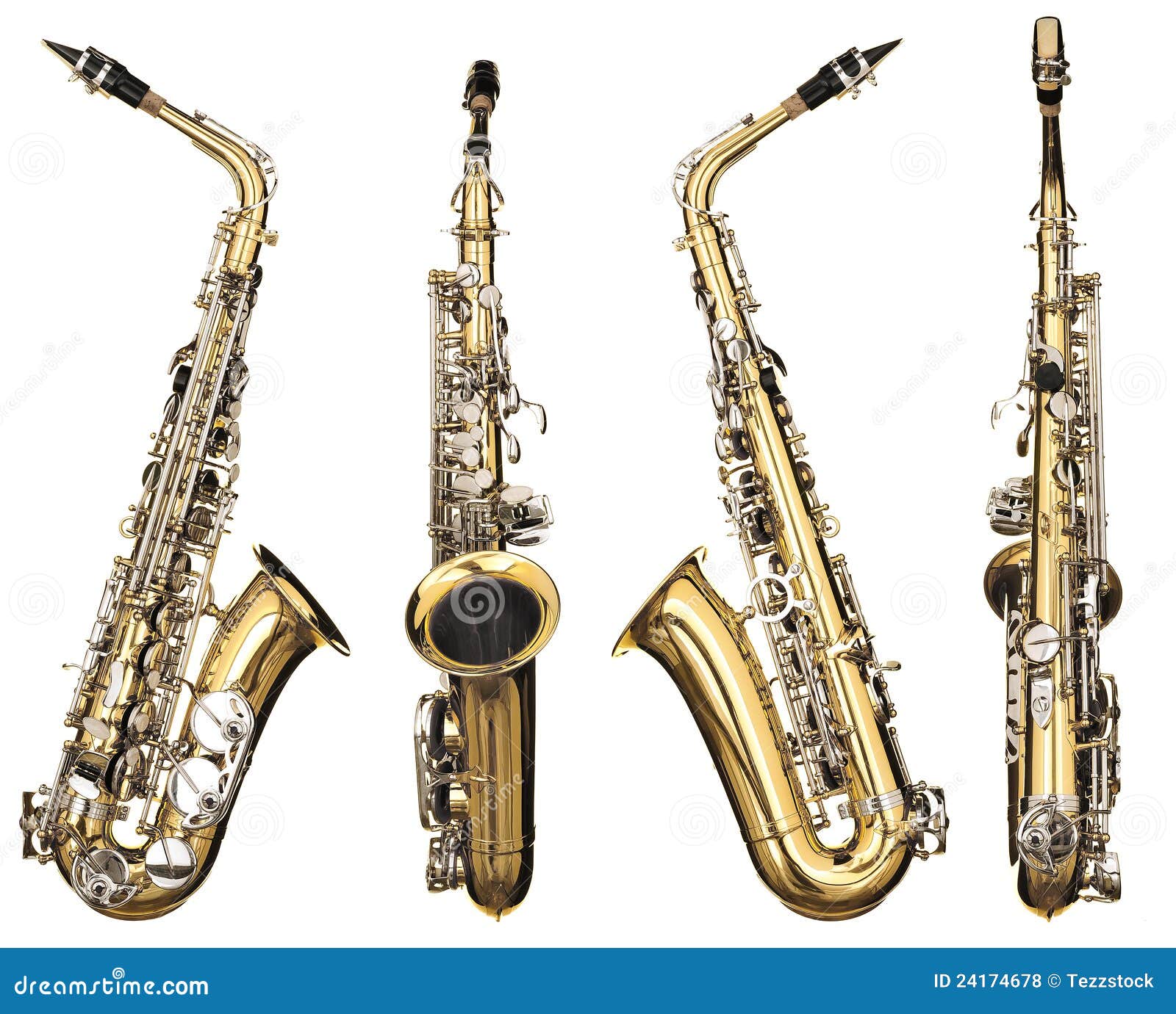 Saxofoon stock foto. Image of akoestisch, muzikaal, orkest - 24174678