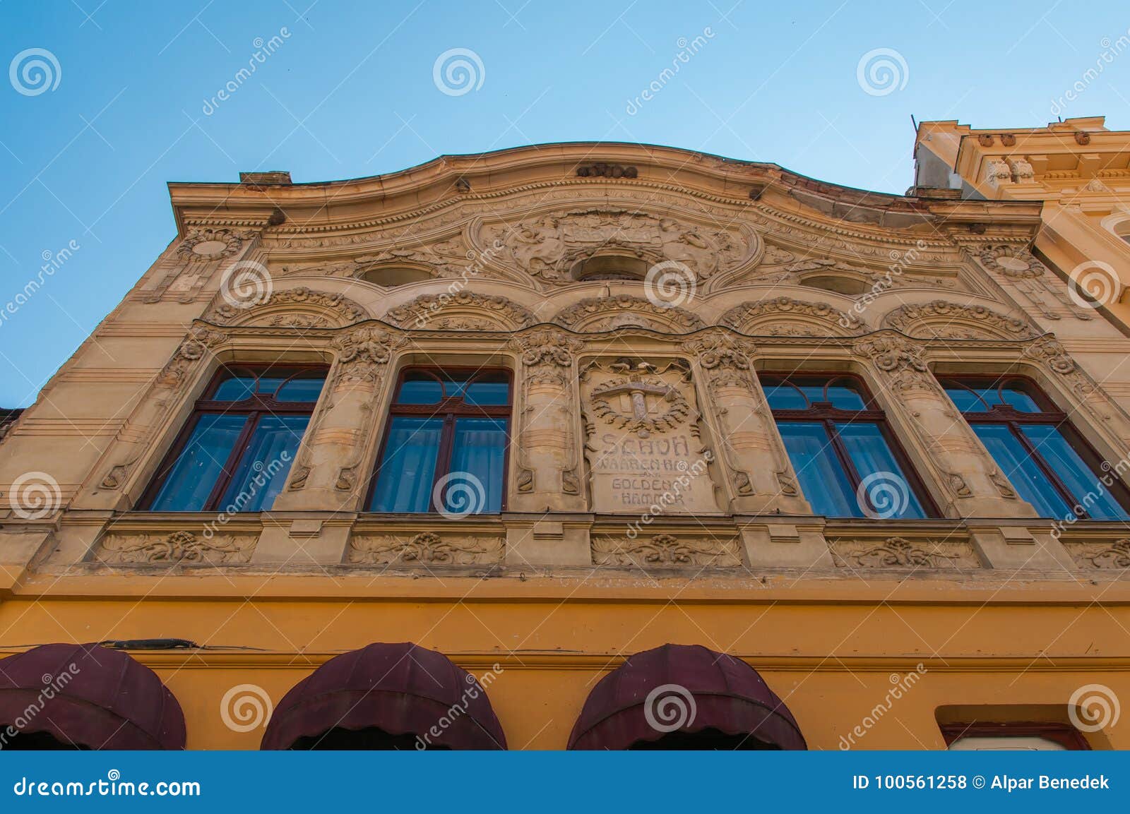 Saxon Historical Building . Editorial Stock Photo - Image of focus ...