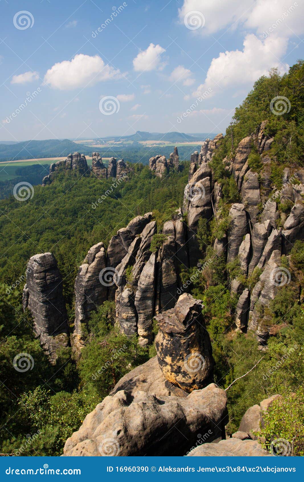 Saxony park in Germany stock photo. Image of nature, landmark - 16960390