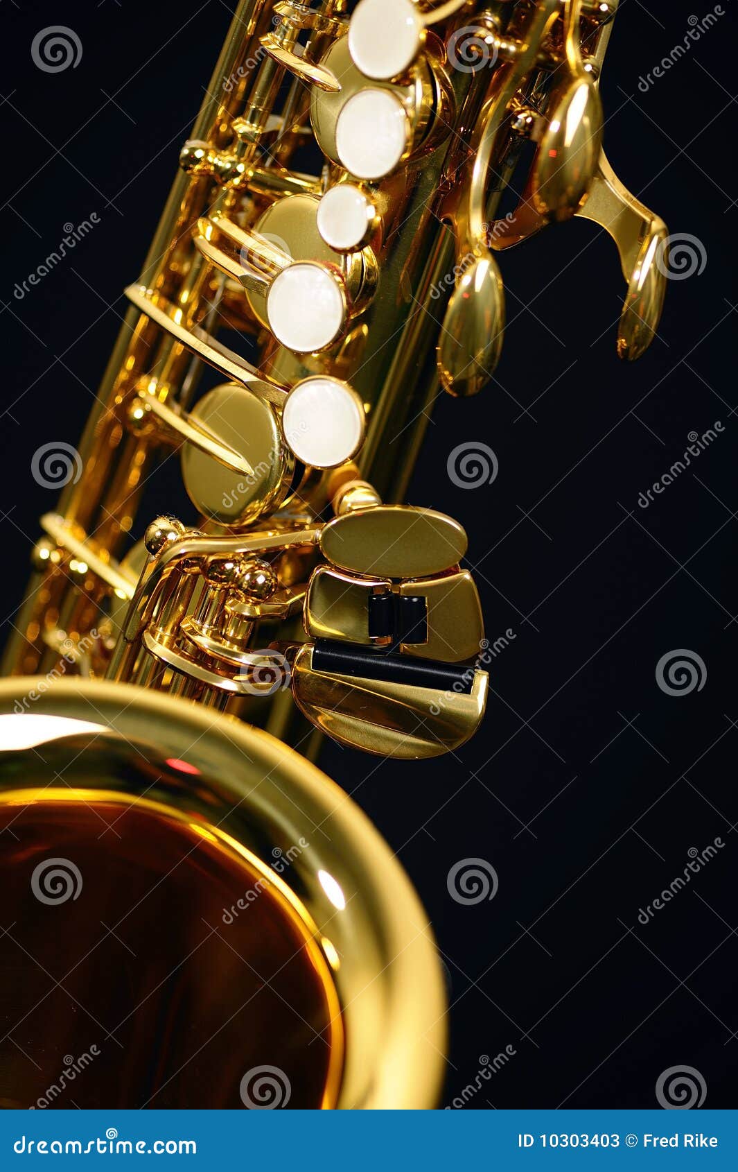 Saxophone stock image. Image of diagonal, instrument - 10303403