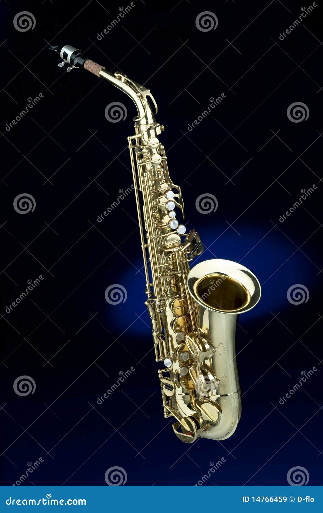 Saxophone stock image. Image of jazz, alto, band, saxophone - 14766459