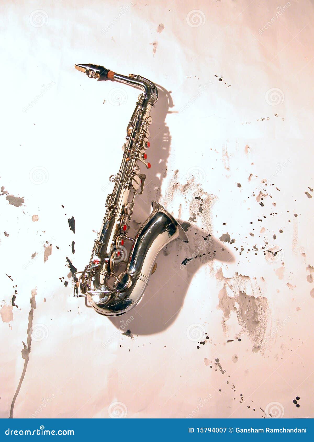 Saxophone stock image. Image of jazz, people, concert - 15794007