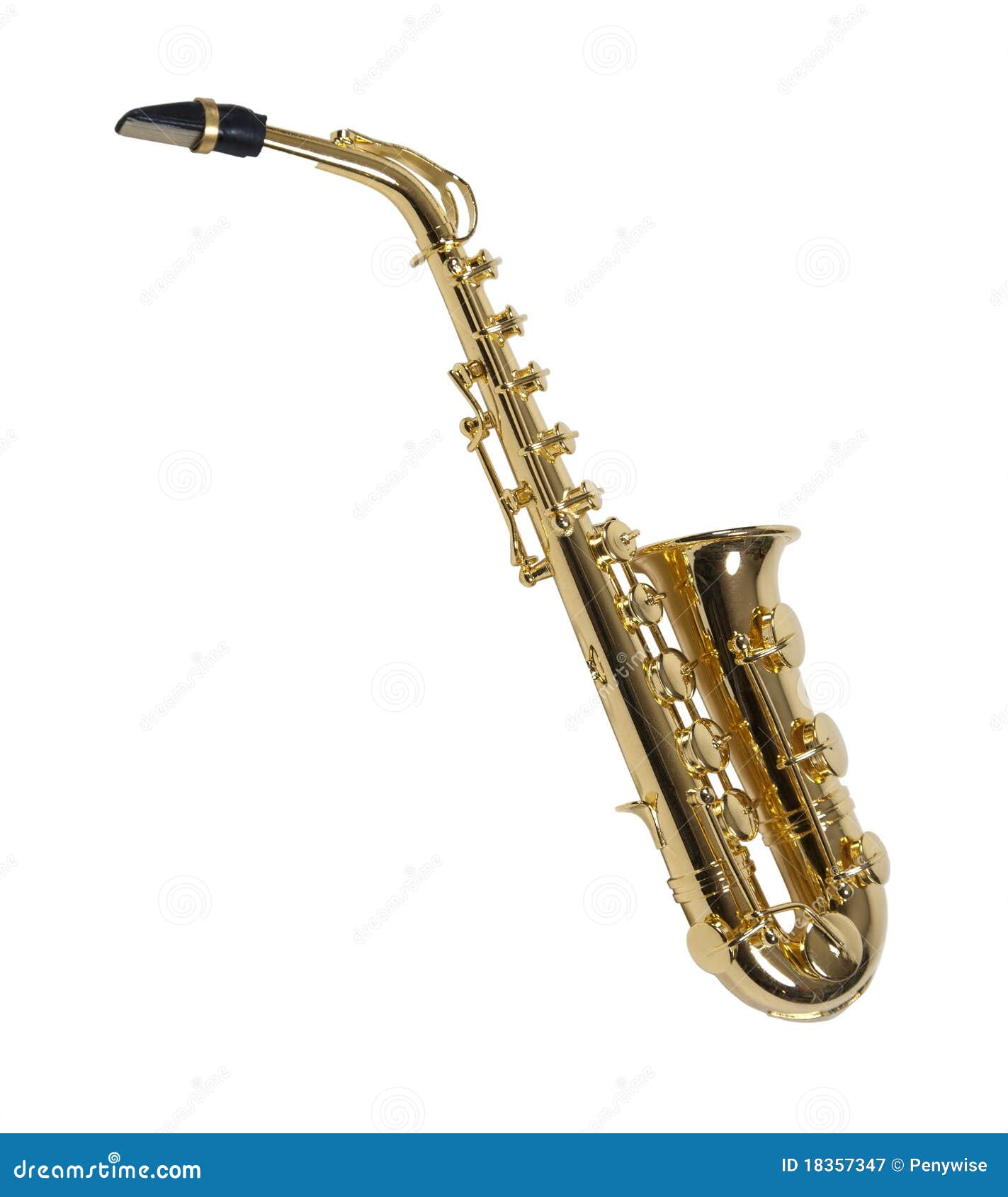 Saxophone stock image. Image of touches, instrument, musical - 18357347