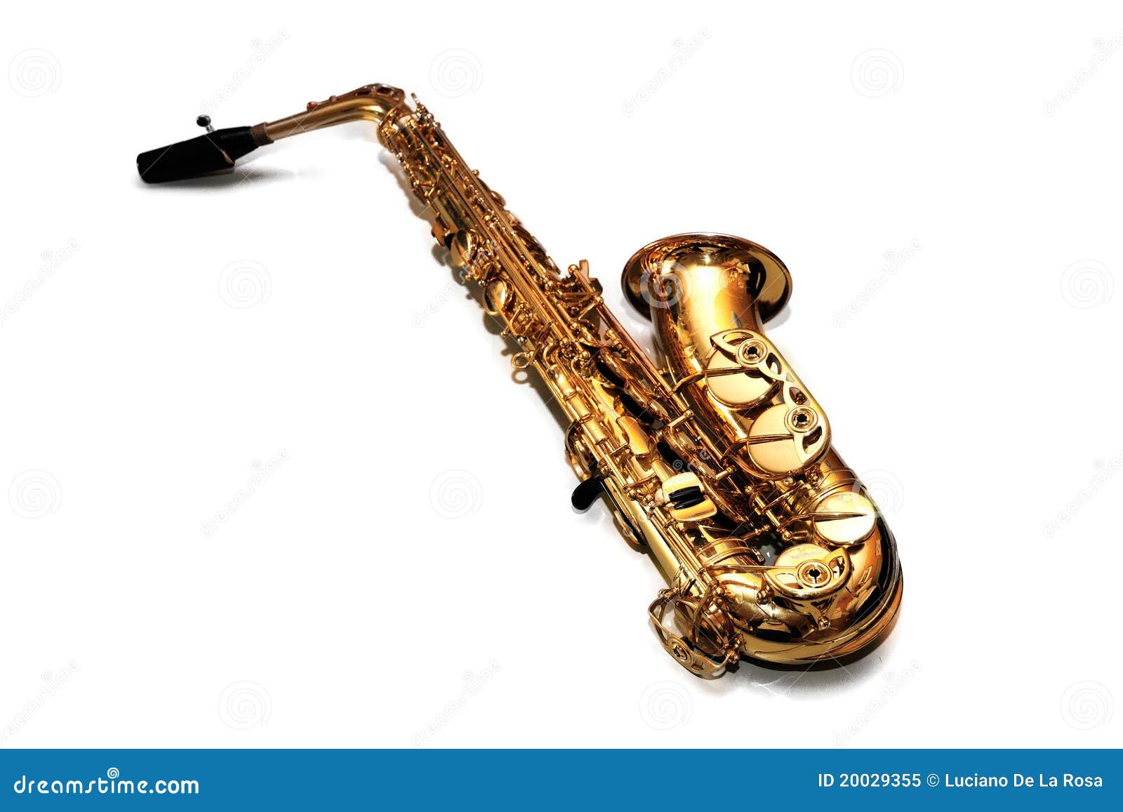 Saxophone stock image. Image of background, music, instrument - 20029355