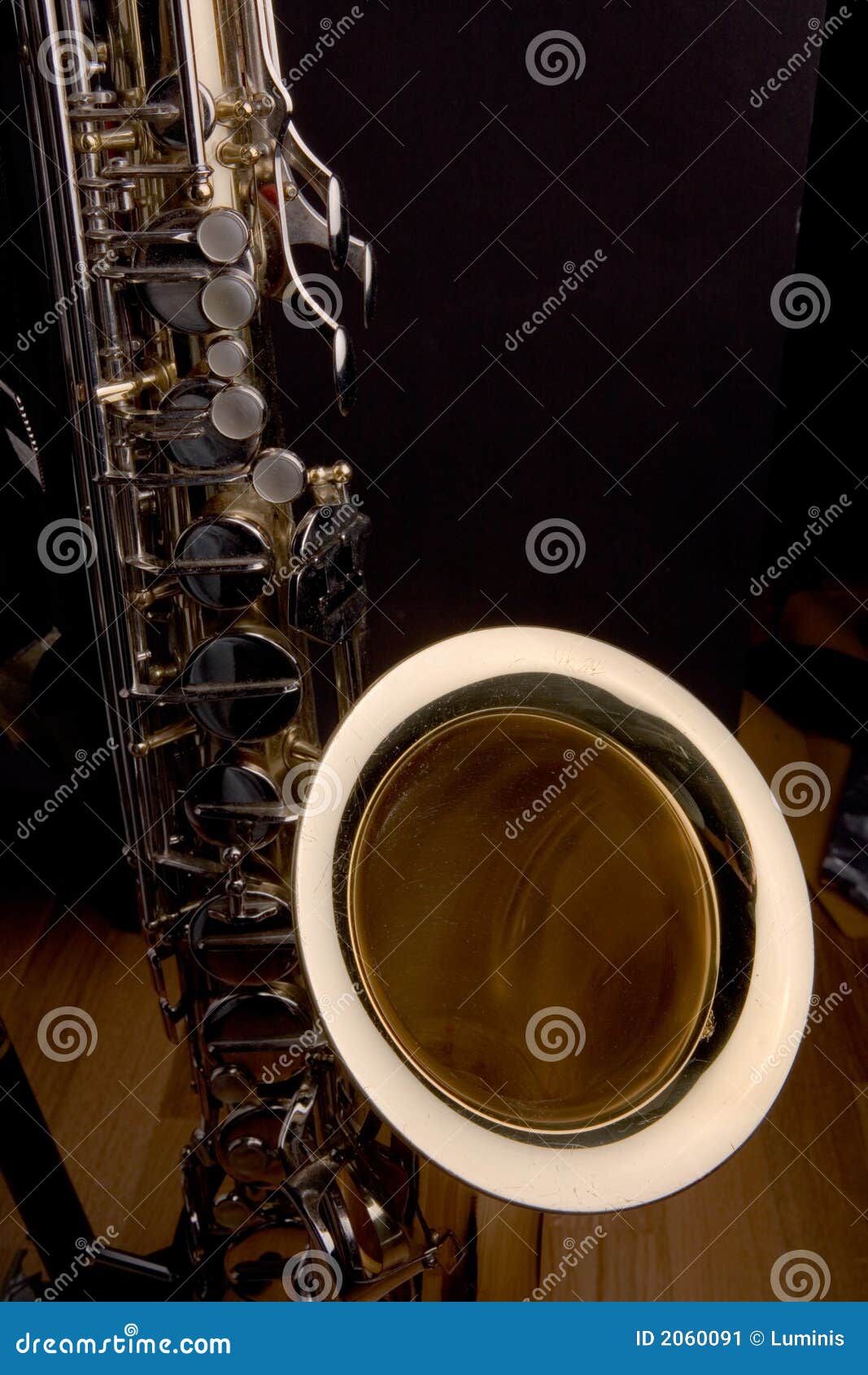 Saxophone stock image. Image of shine, close, recording - 2060091