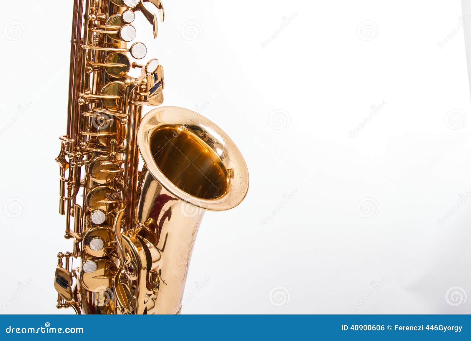 Saxophone stock photo. Image of saxophone, brass, instrument - 40900606