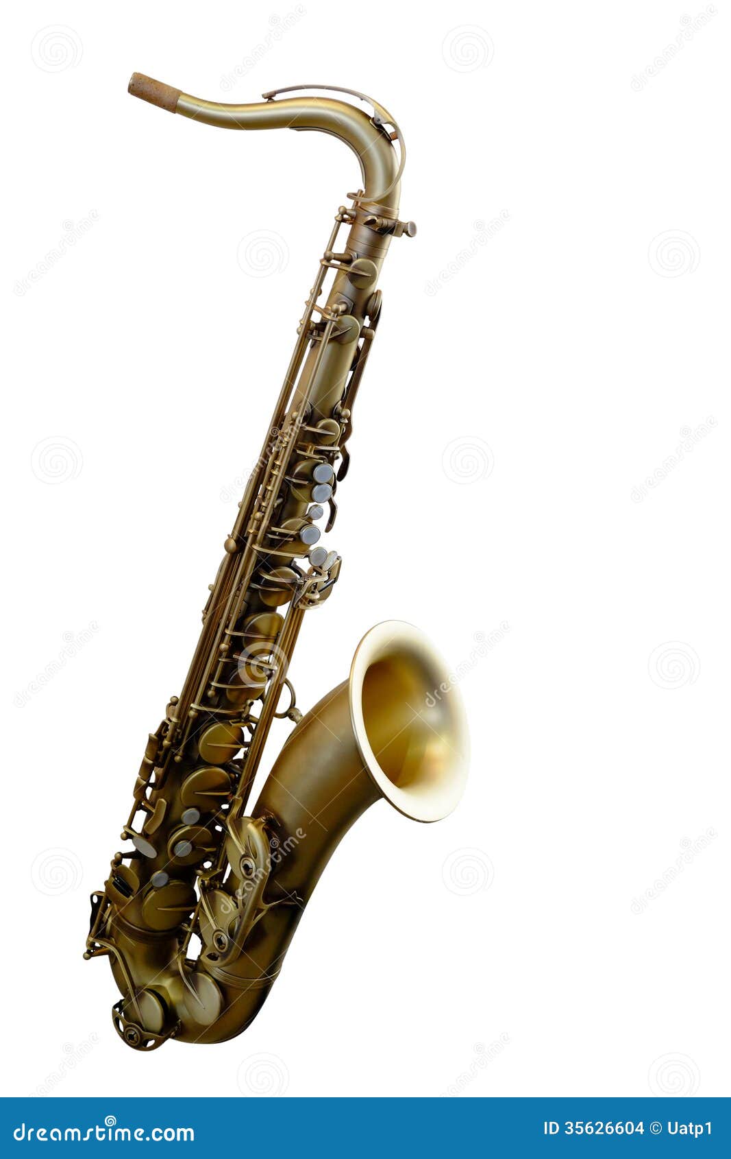 Saxophone stock photo. Image of trumpet, musical, white - 35626604