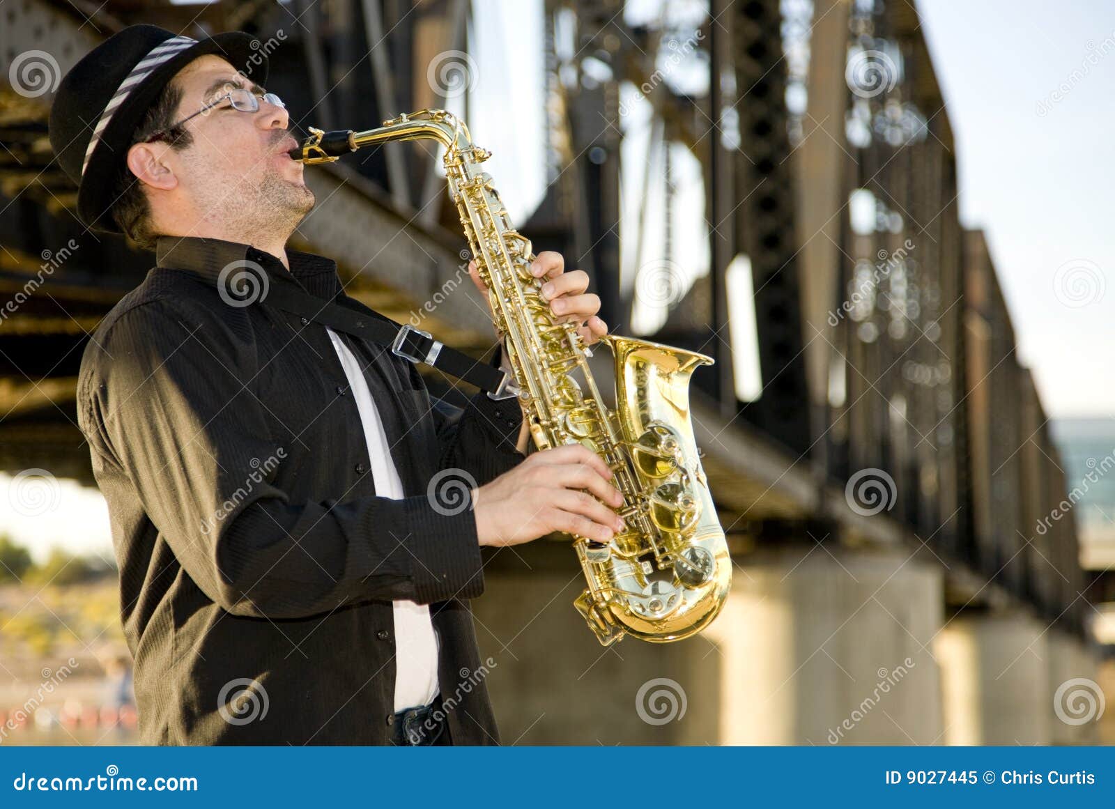 Saxophone Player stock image. Image of instrument, performer - 9027445