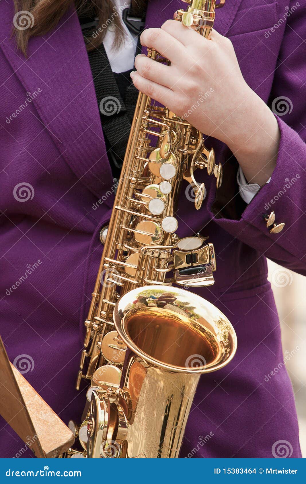 Saxophone Playing stock photo. Image of concert, playing - 15383464