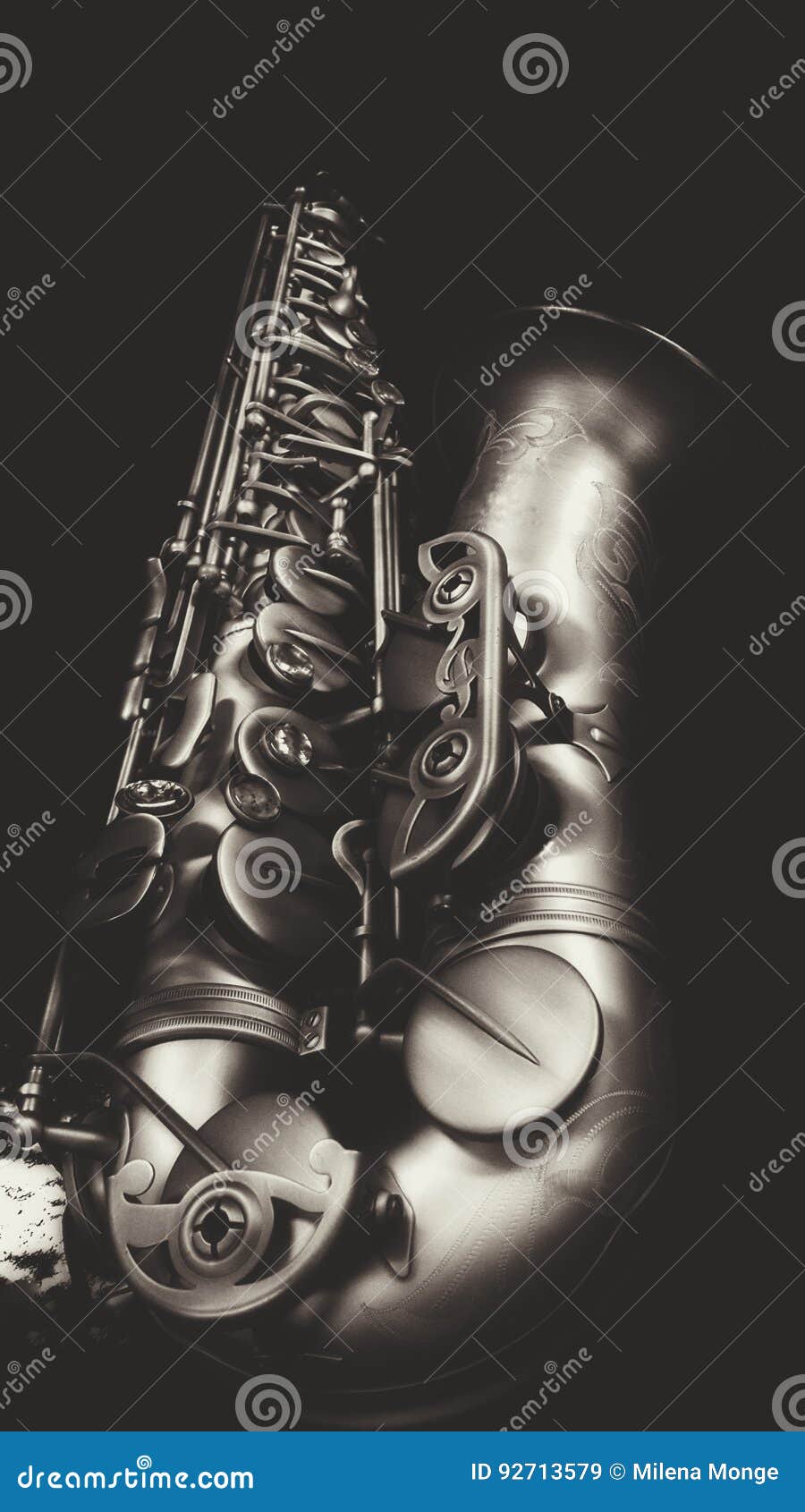 Saxophone vintage stock image. Image of saxophone, wind - 92713579