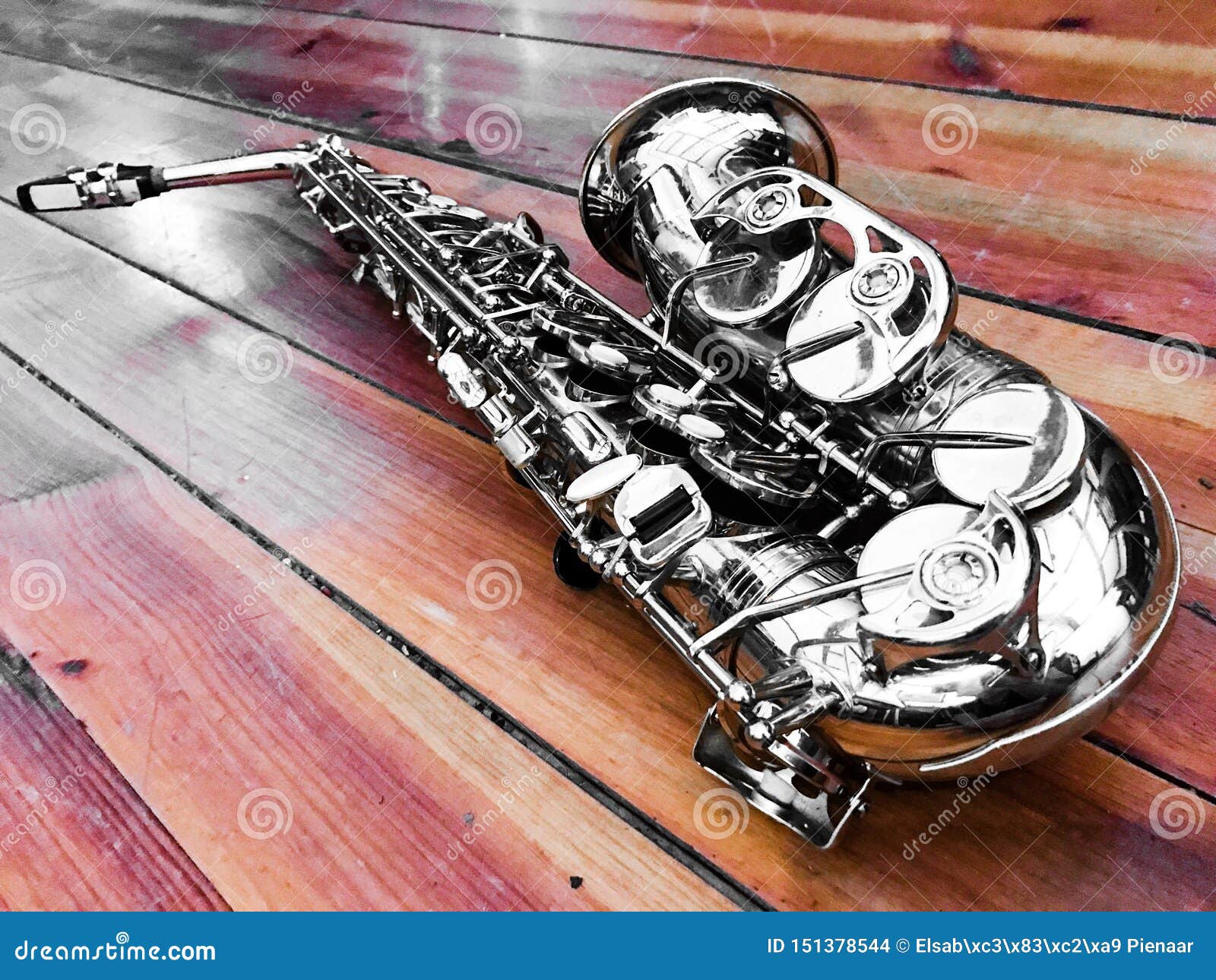 Saxophone stock photo. Image of sound, floor, music - 151378544