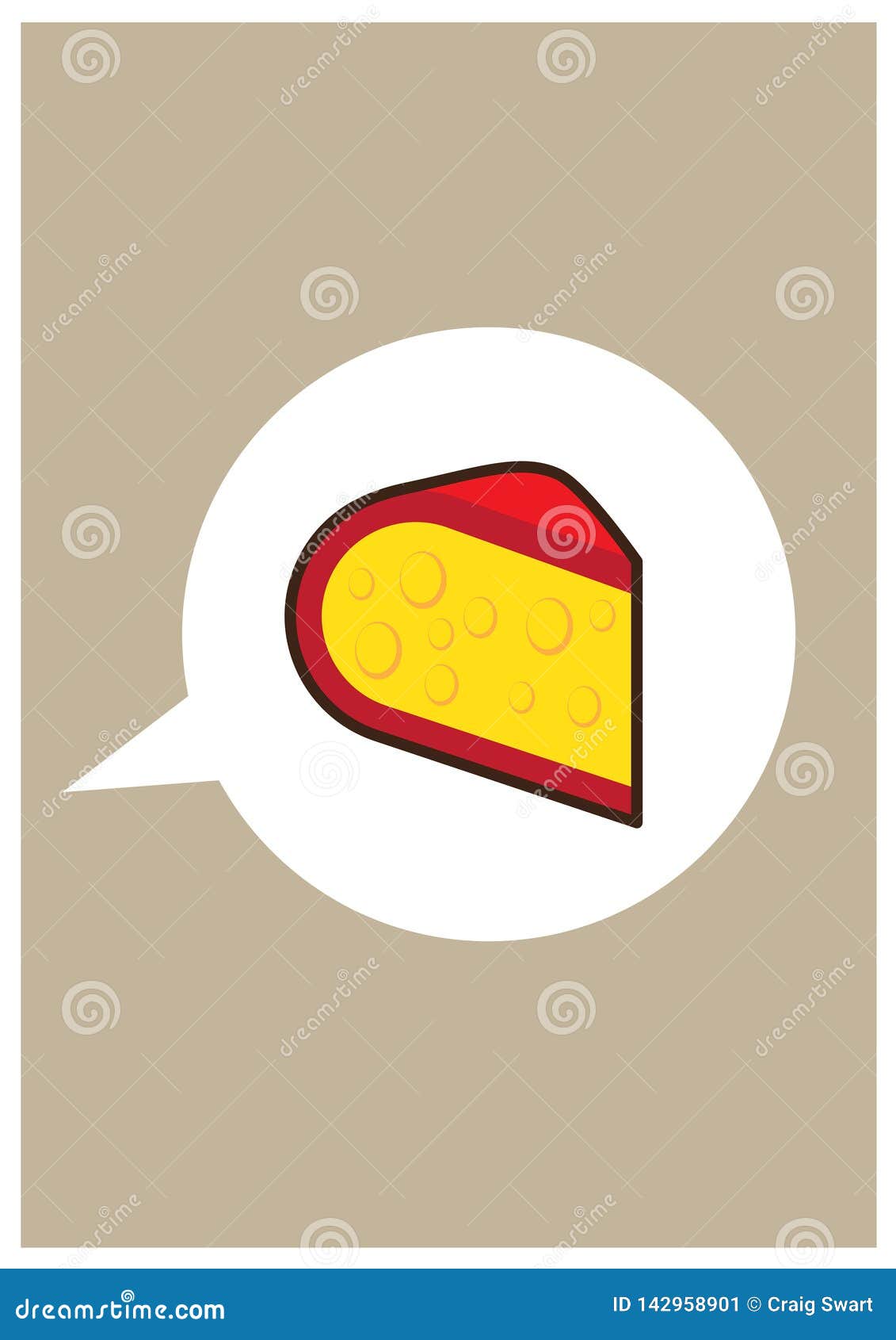 Say cheese Icon stock illustration. Illustration of round - 142958901