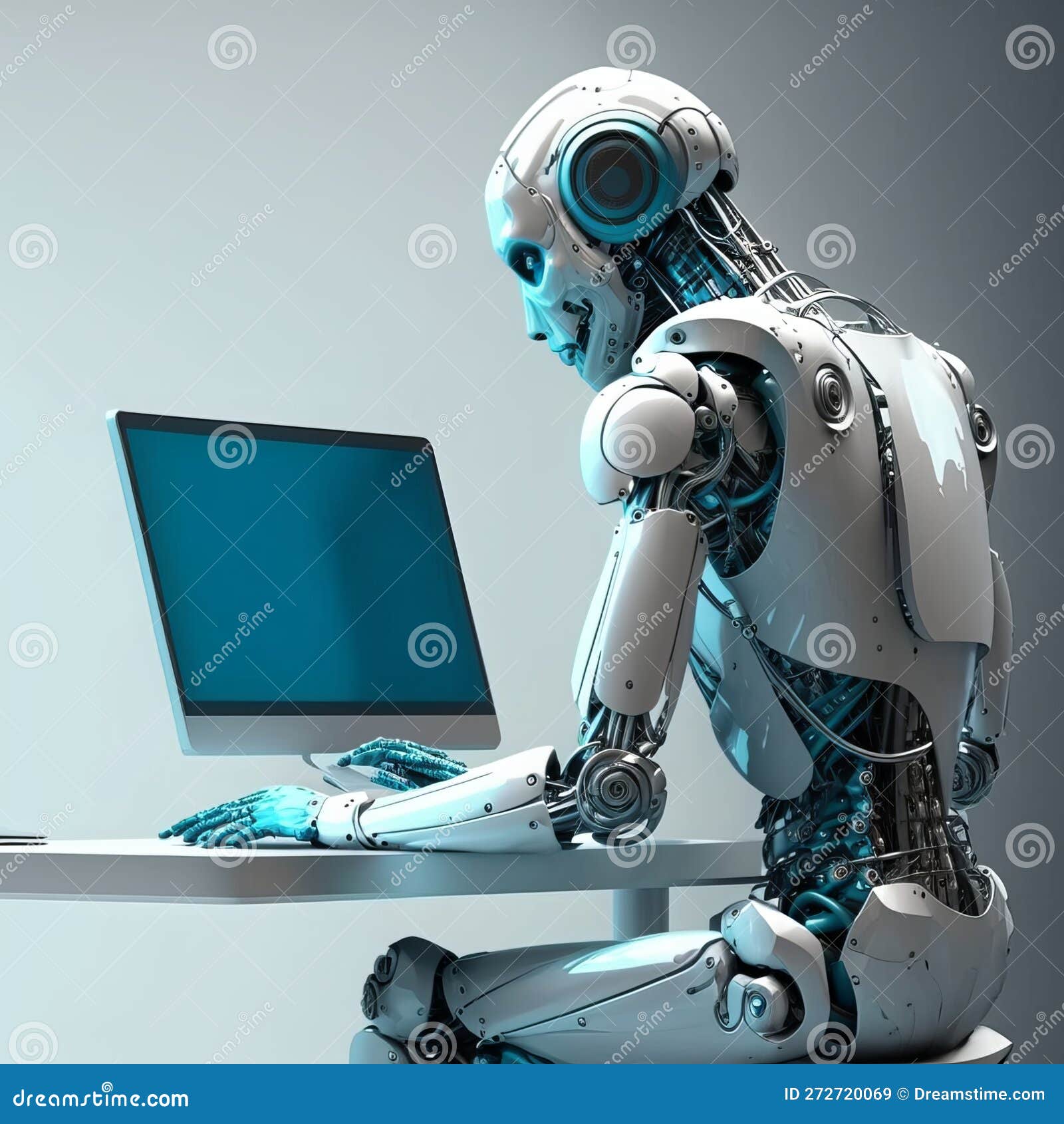 Cutting-Edge AI Chatbot with GPT Technology Stock Illustration ...