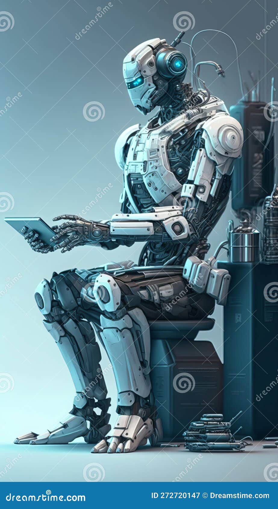 Cutting-Edge AI Chatbot with GPT Technology Stock Illustration ...