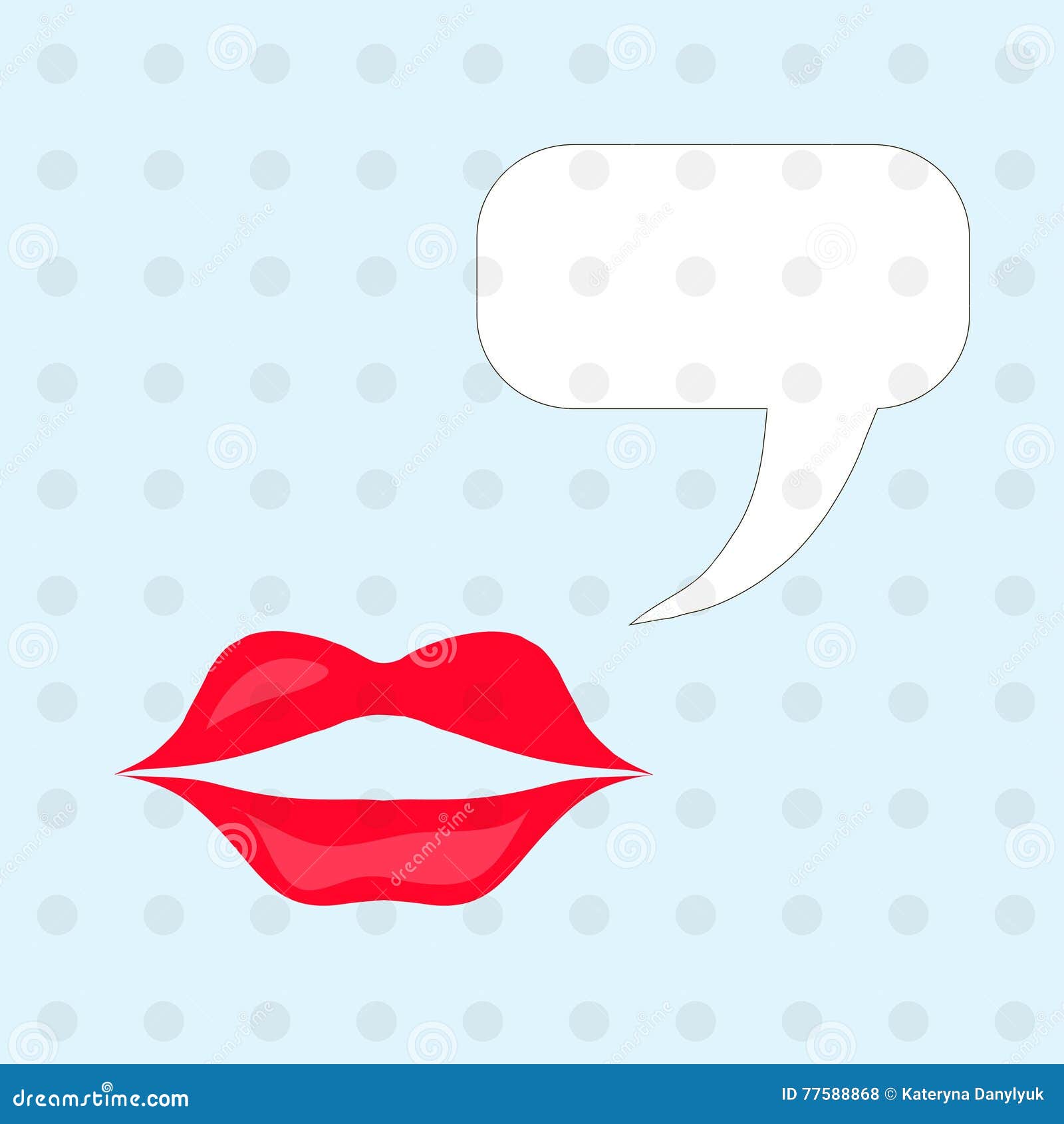 Saying Mouth Illustrations | CartoonDealer.com #77588868