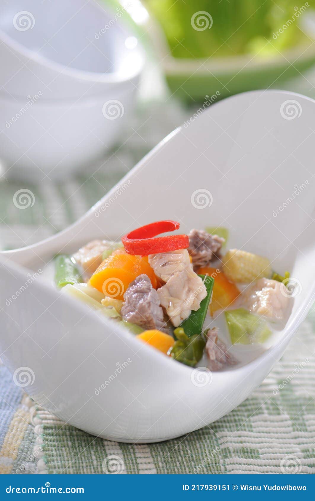 Delicious and Nutritious Sayur Lodeh Vegetable Soup Stock Image - Image ...