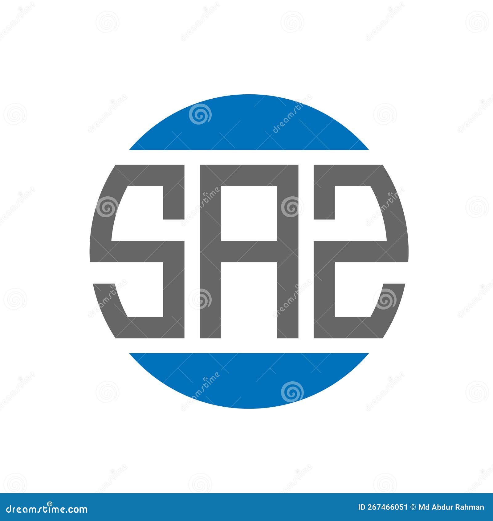 SAZ Letter Logo Design on White Background. SAZ Creative Initials ...