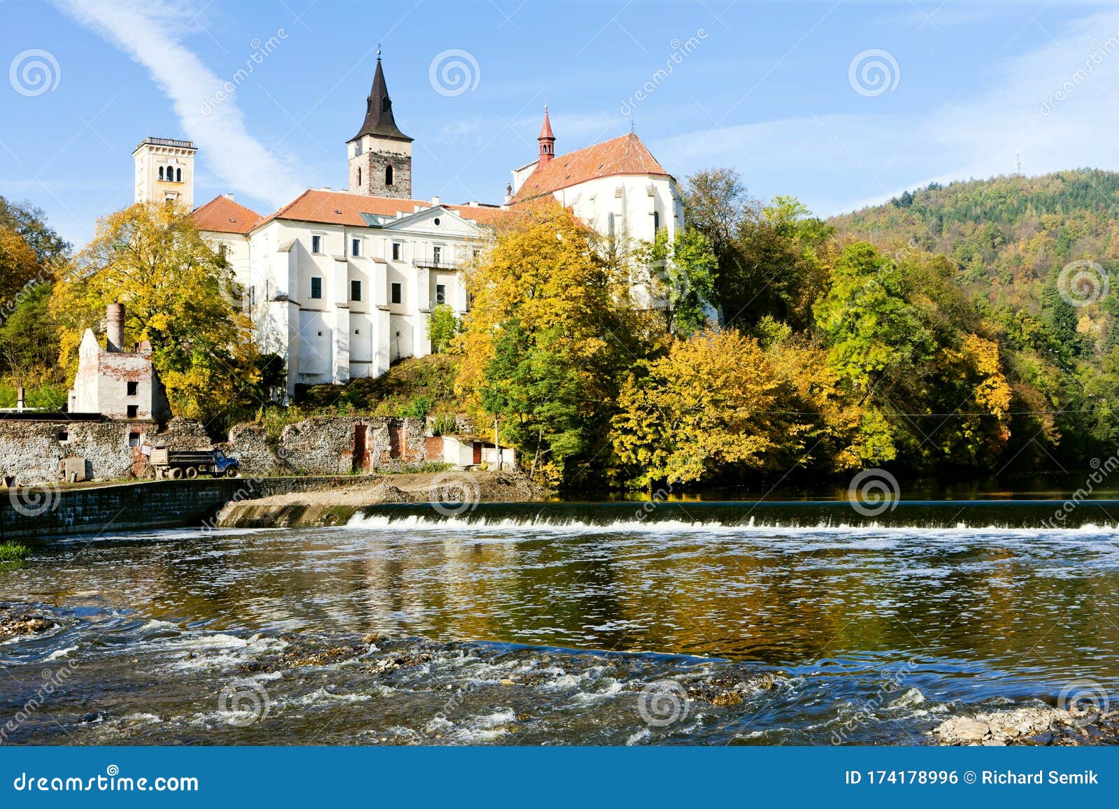 Sazava Monastery, Czech Republic Stock Photo - Image of posazavi ...