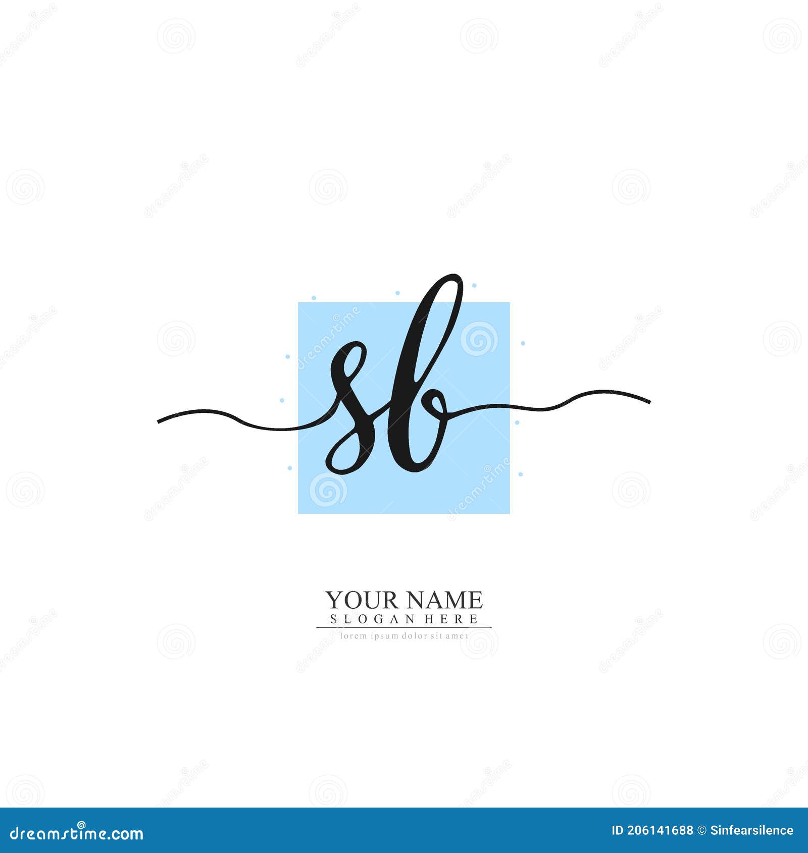Initials Logo VA Letters Monogram, Overlapping Parallel Thin Lines ...