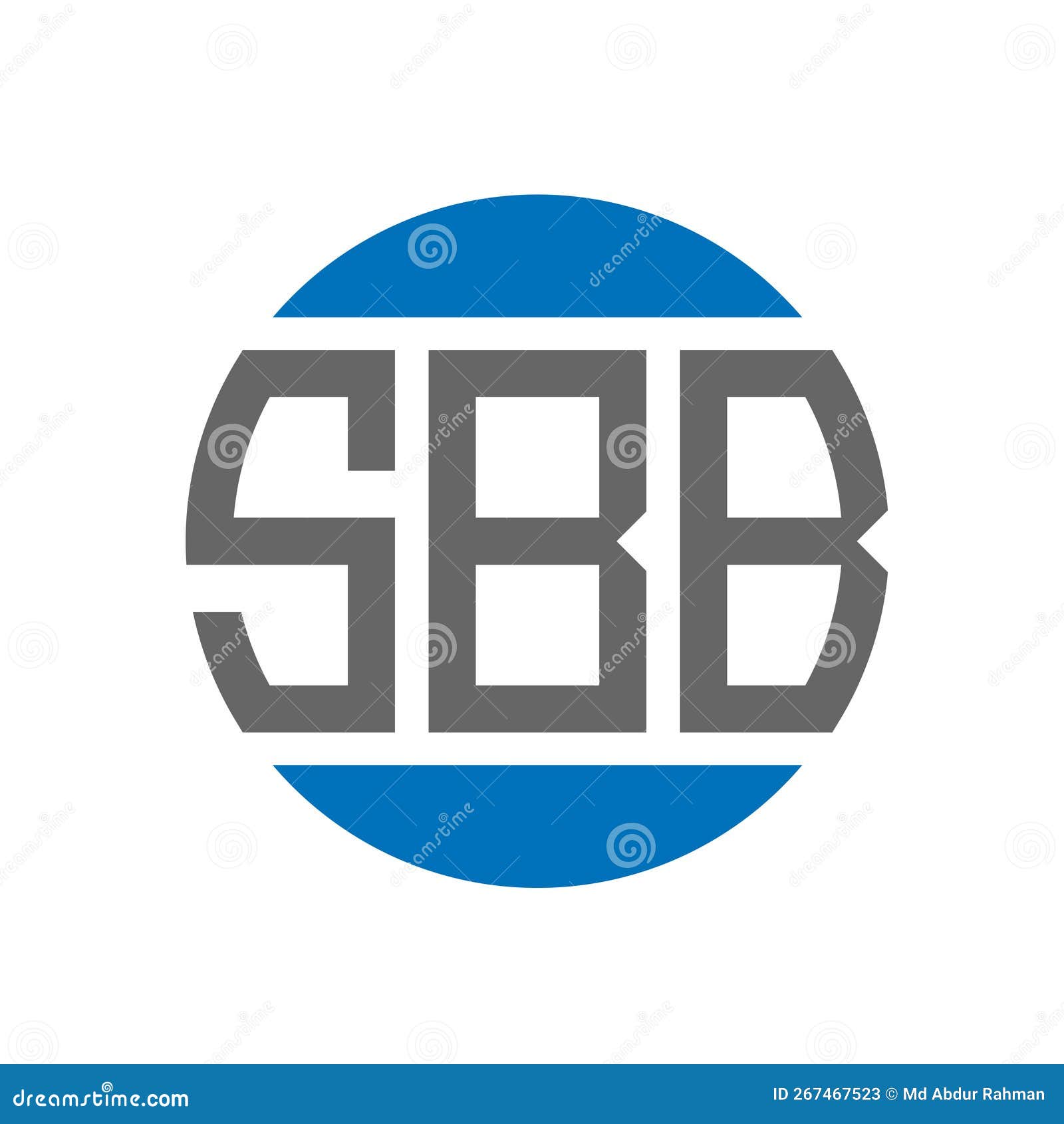 SBB Letter Logo Design on White Background. SBB Creative Initials ...