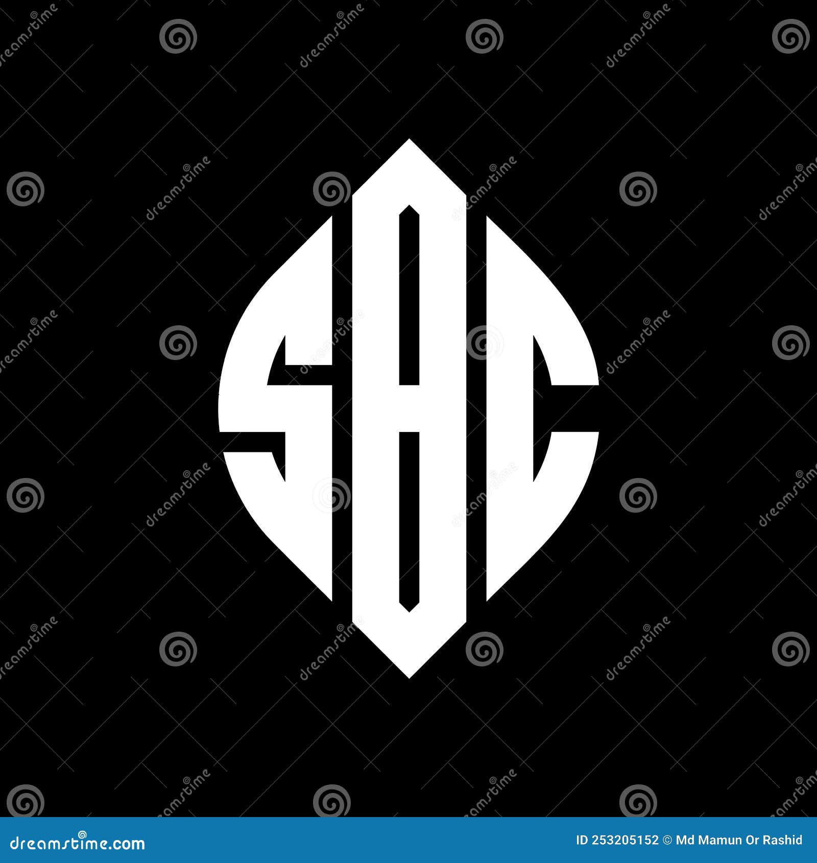 SBC Circle Letter Logo Design with Circle and Ellipse Shape. SBC ...