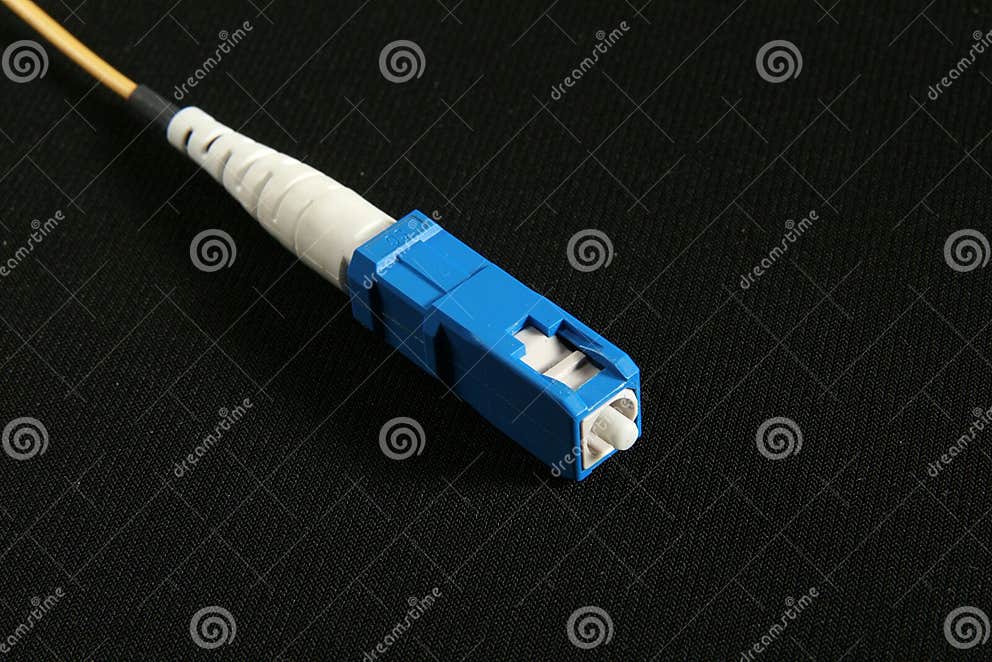 SC Fiber connector stock photo. Image of megabit, isolated - 6807456