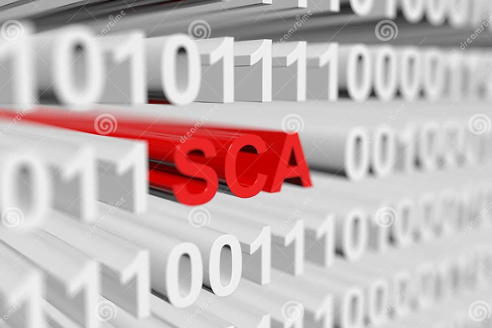 SCA stock illustration. Illustration of information - 100776441