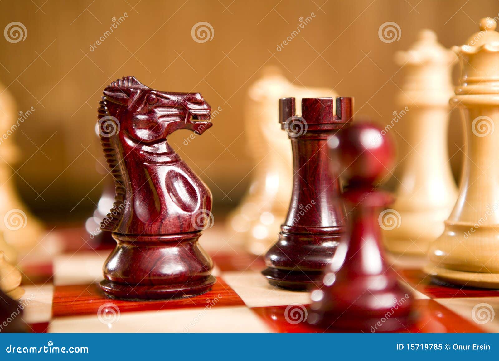 Scacchi immagine stock. Immagine di successo, orizzontale - 15719785