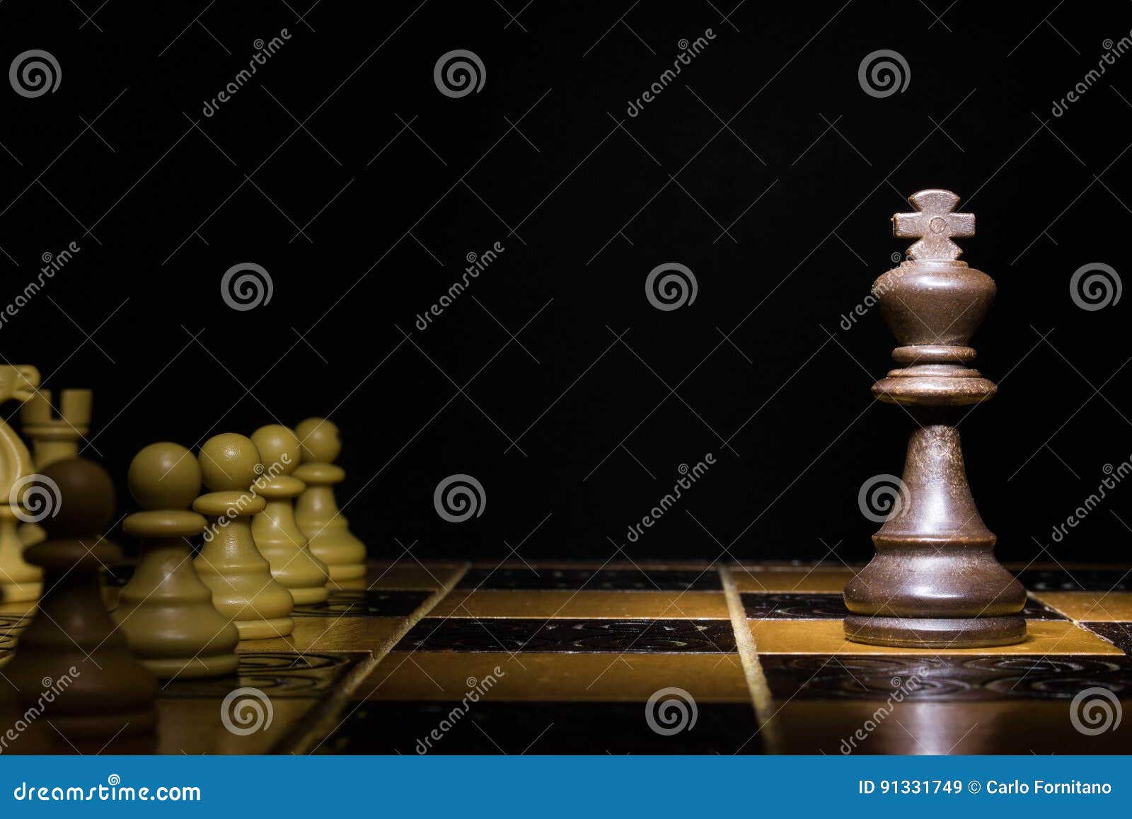 Scacchi immagine stock. Immagine di concorrenza, difesa - 91331749