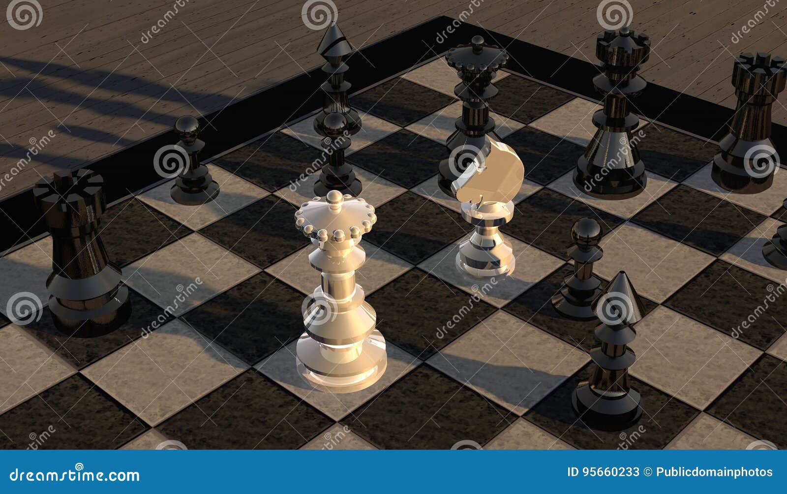 Scacchi, Giochi Dell'interno E Sport, Giochi, Gioco Da Tavolo Immagine ...