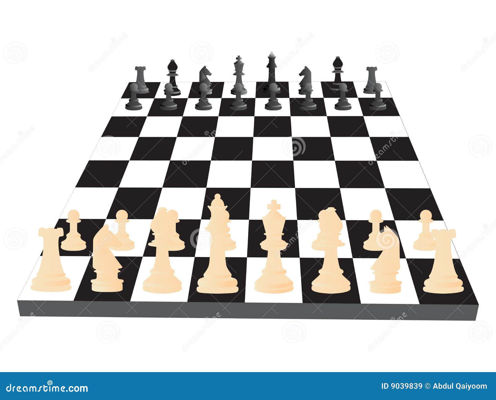 Scacchiera E Figure Di Vettore Illustrazione di Stock - Illustrazione ...