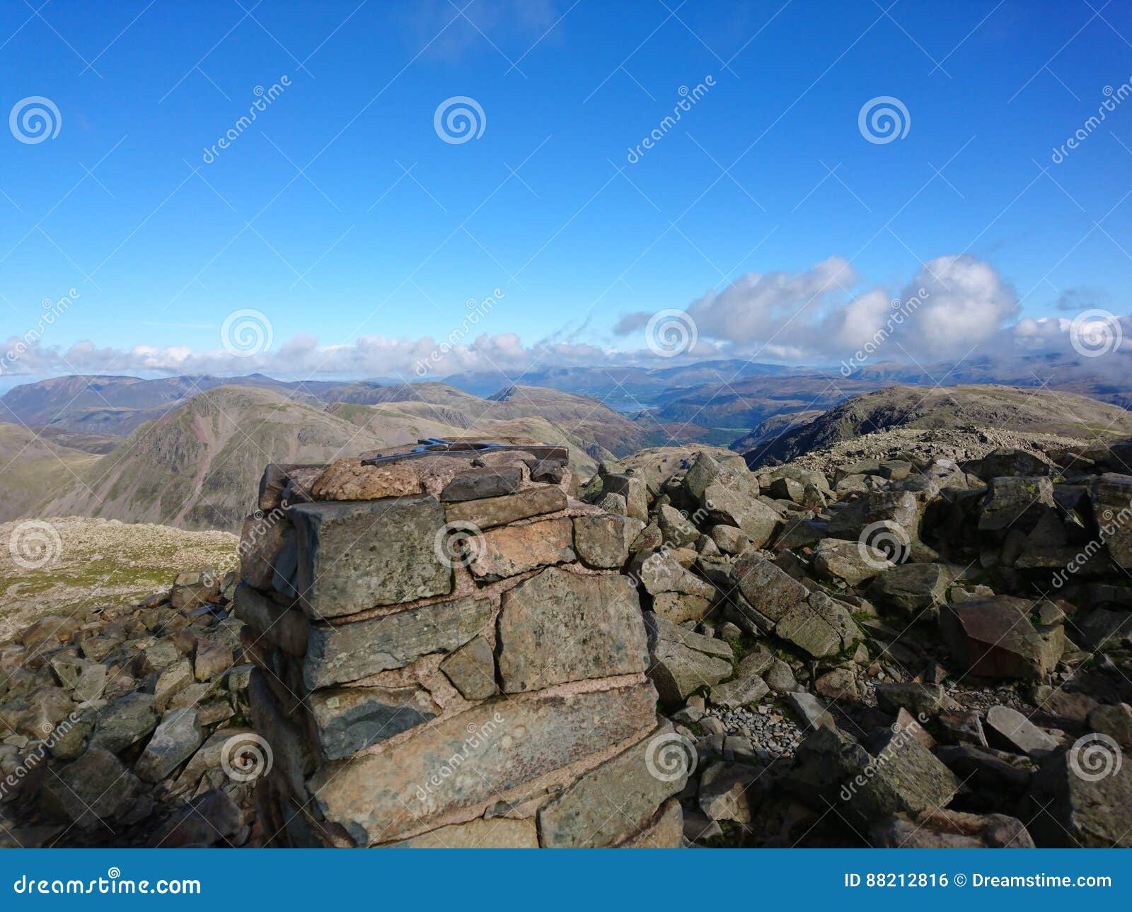 Scafell Pike stock photo. Image of scafell, highest, englands - 88212816