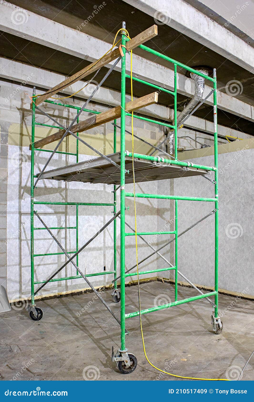 Construction Scaffold stock image. Image of infrastructure - 210517409